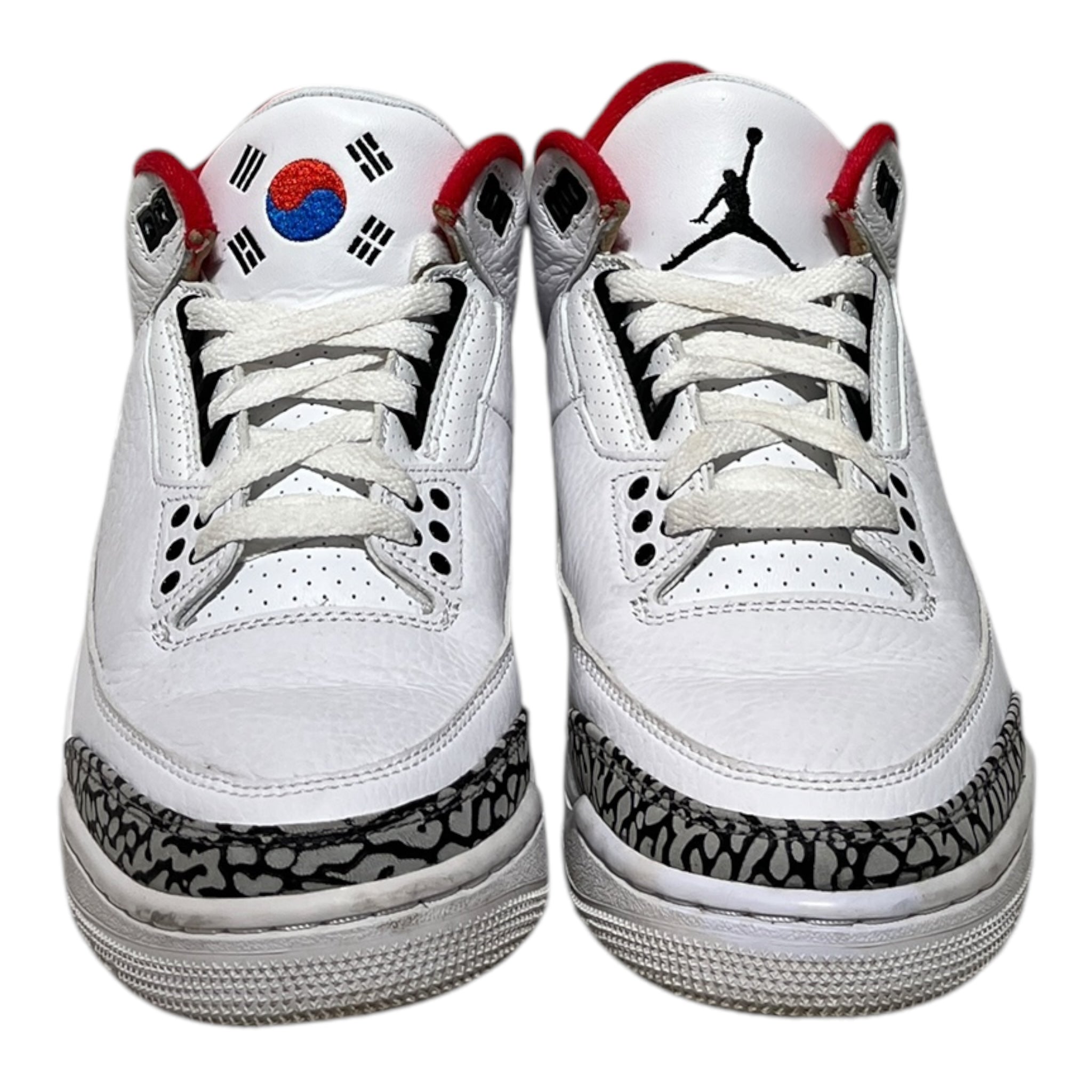 NIKE/Hi-Sneakers/US 7.5/Leather/WHT/AJ3 RETRO SEOUL – 2nd STREET USA