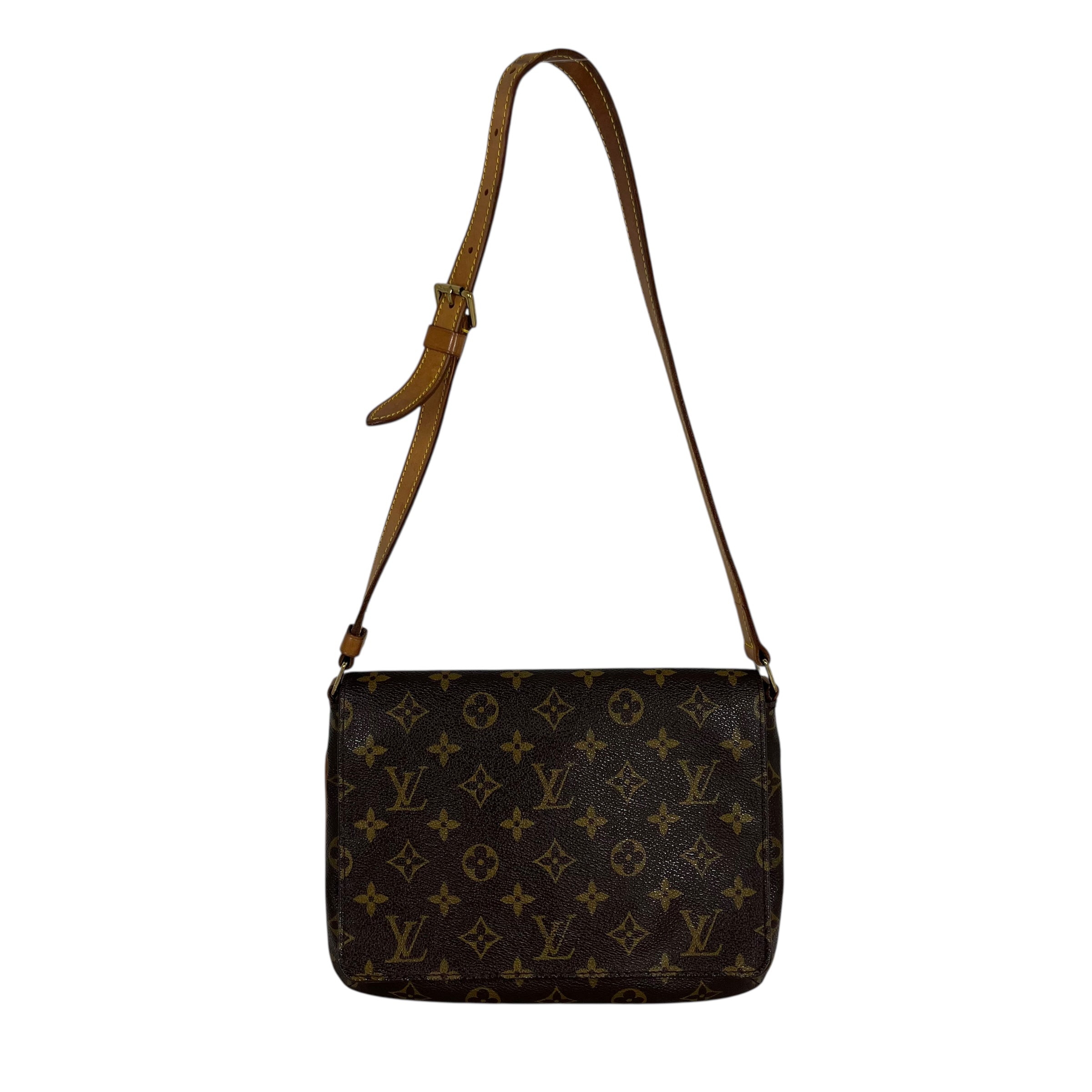 LOUIS VUITTON/Cross Body Bag/Monogram/BRW/MUSETTE TANGO – 2nd STREET USA