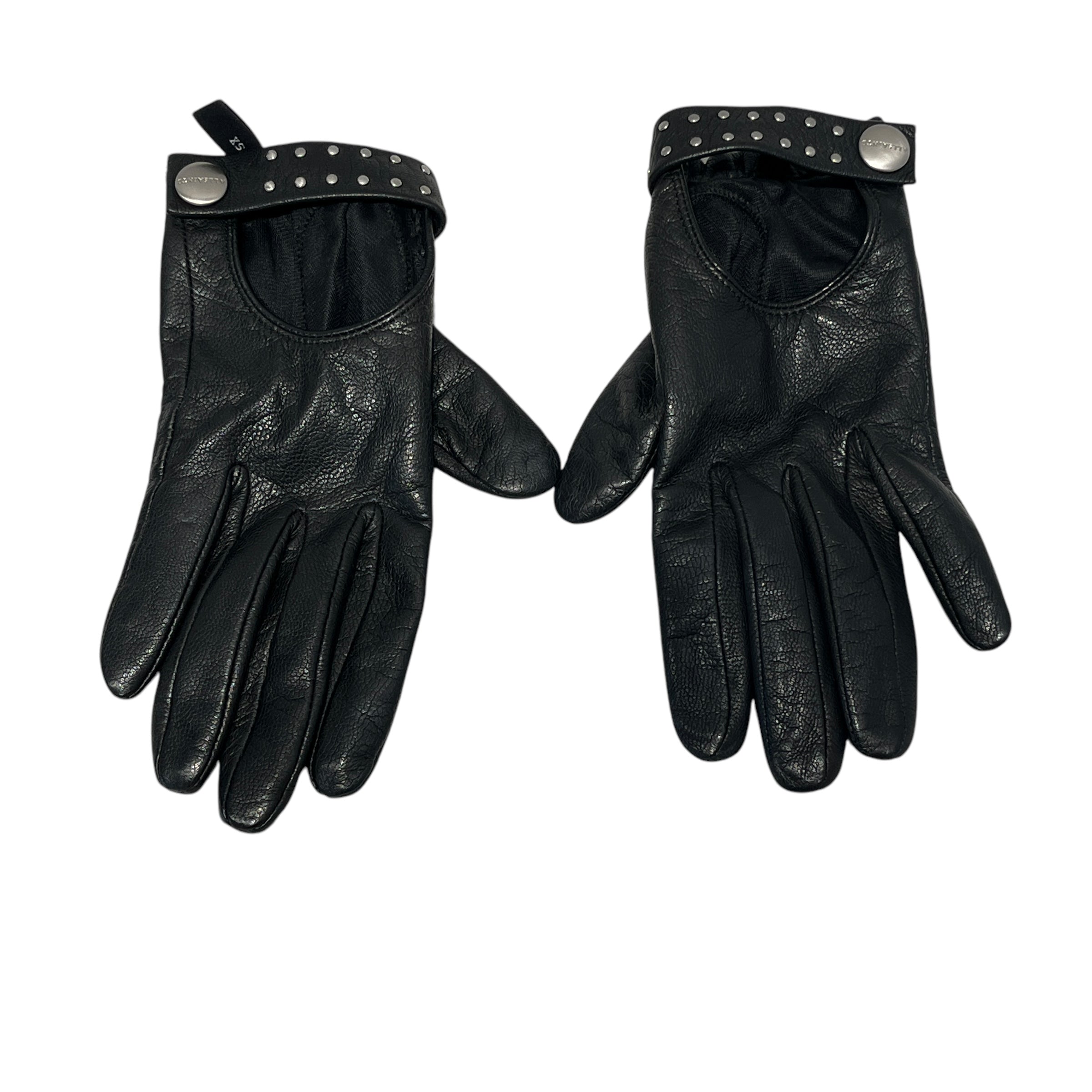 ALLSAINTS/Gloves, Mittens/S/Leather/BLK/STUDDED – 2nd STREET USA