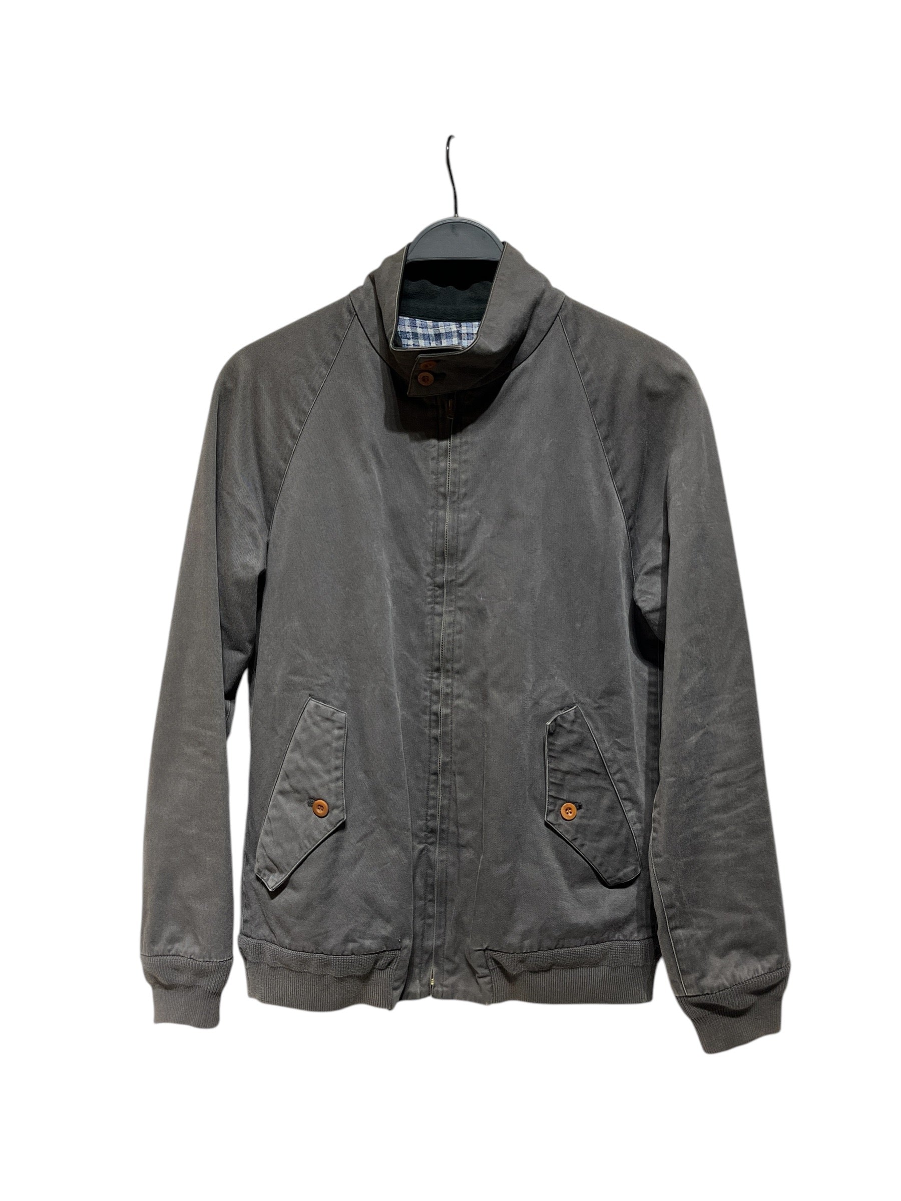 visvim/Blouson/1/Cotton/GRY/Flannel Lined/ Buttoned Collar – 2nd STREET USA