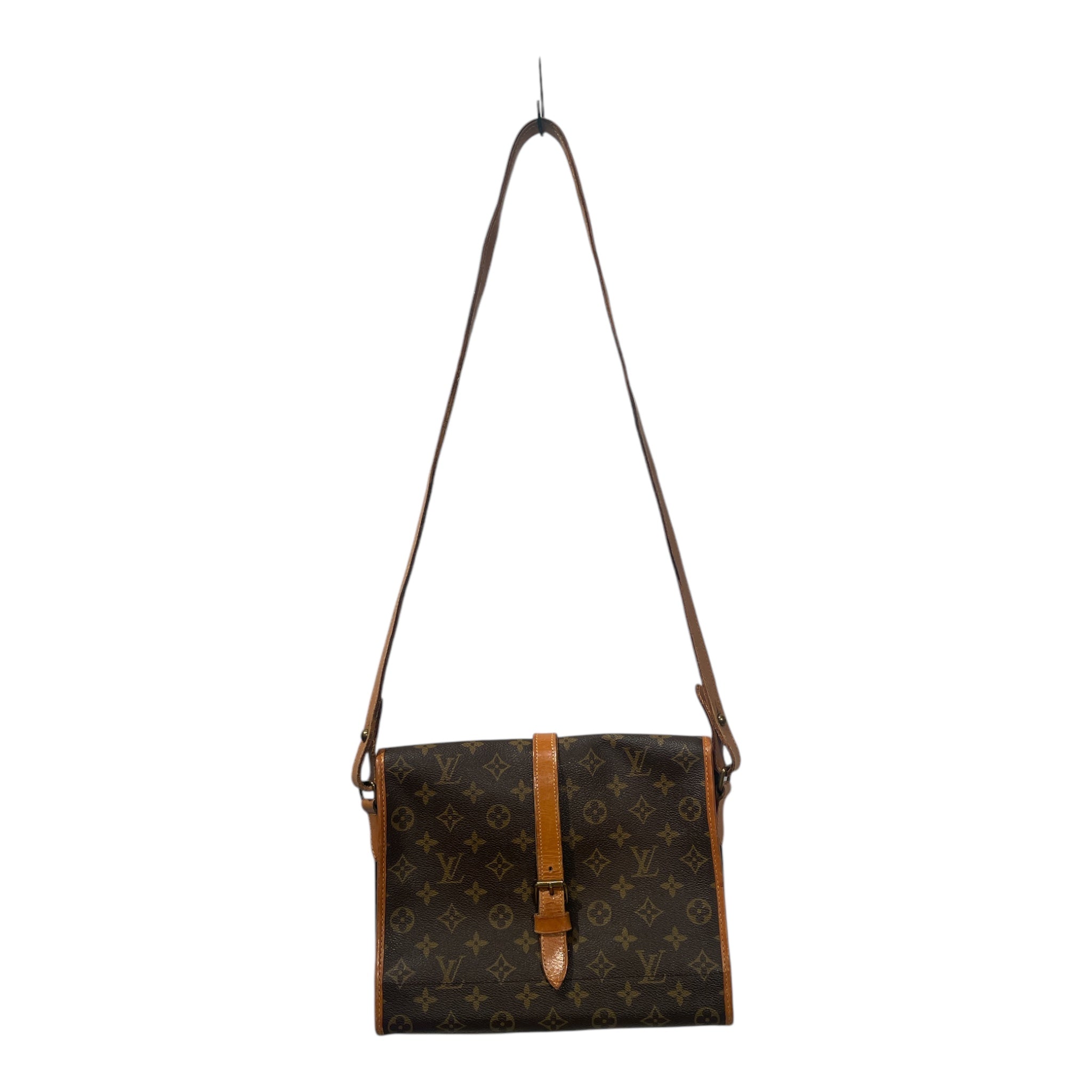 LOUIS VUITTON/Cross Body Bag/Monogram/Leather/BRW/Portable Serviette – 2nd STREET USA