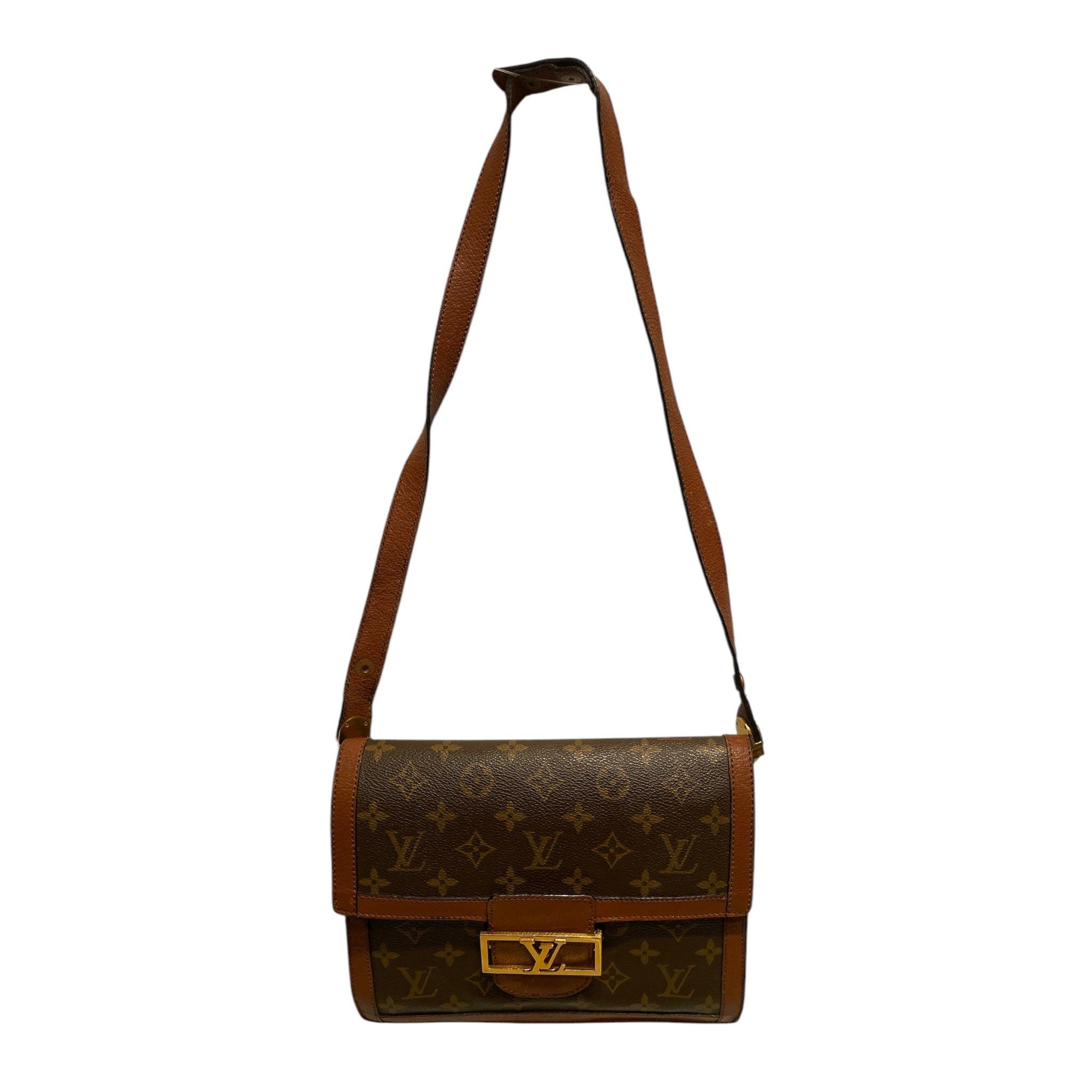 LOUIS VUITTON/Hand Bag/Monogram/Leather/BRW/Dauphine MM – 2nd STREET USA