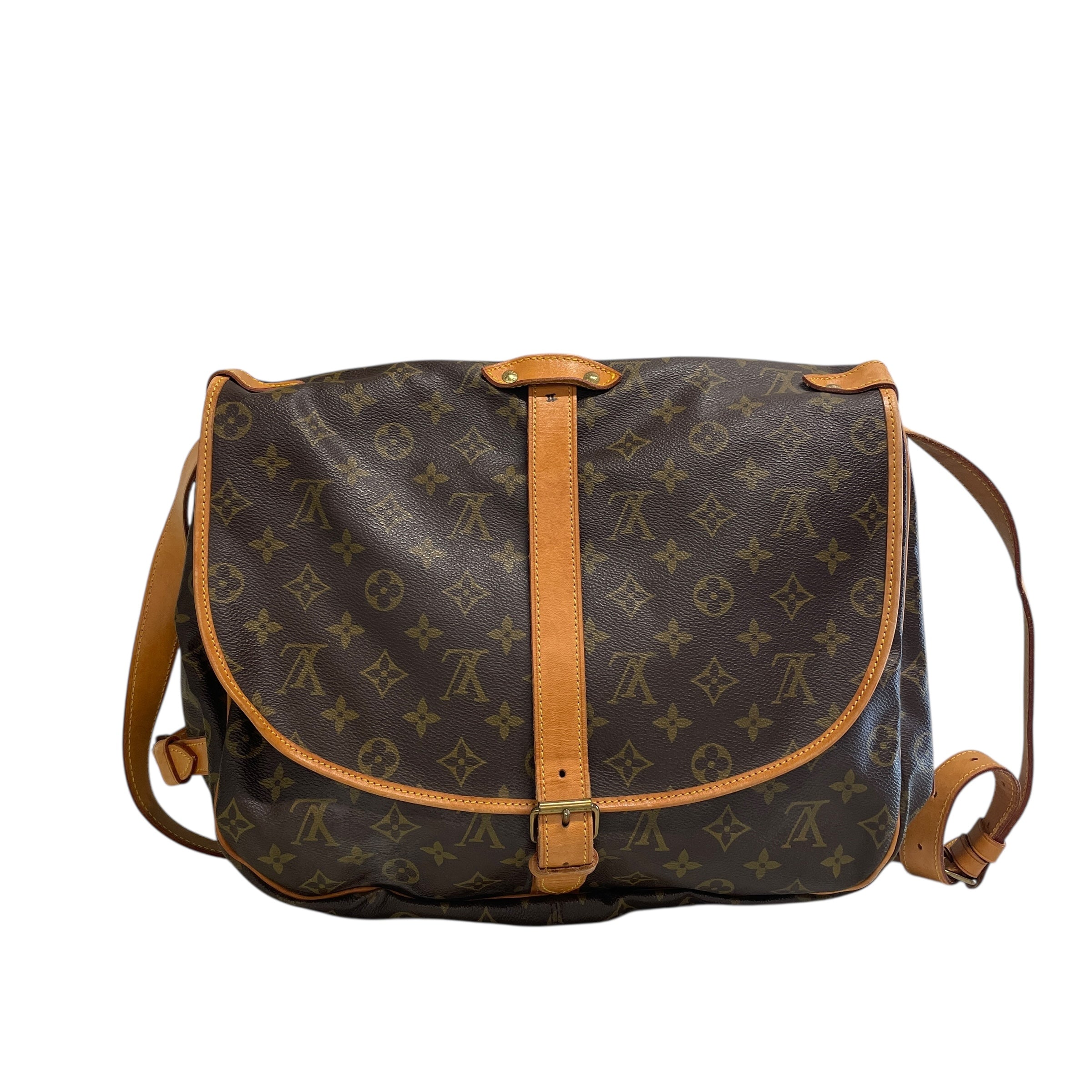 LOUIS VUITTON/Bag/OS/Monogram/Leather/BRW/SAUMUR CROSSBODY - 882V.I. – 2nd STREET USA