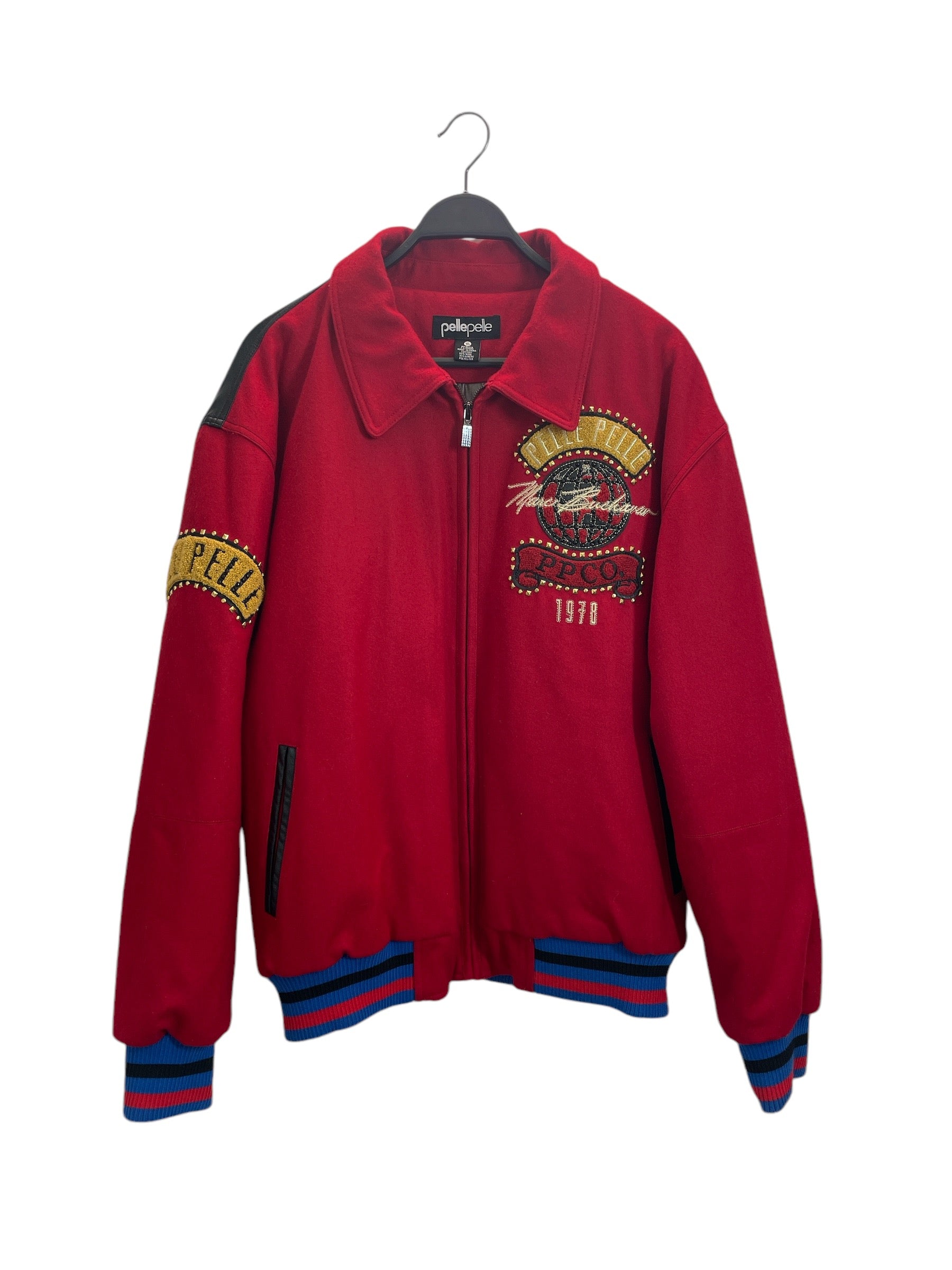 Pelle Pelle/Jacket/XL/Wool/RED/Graphic/WORLD TOUR-GLD/BLK/ PPCO – 2nd ...