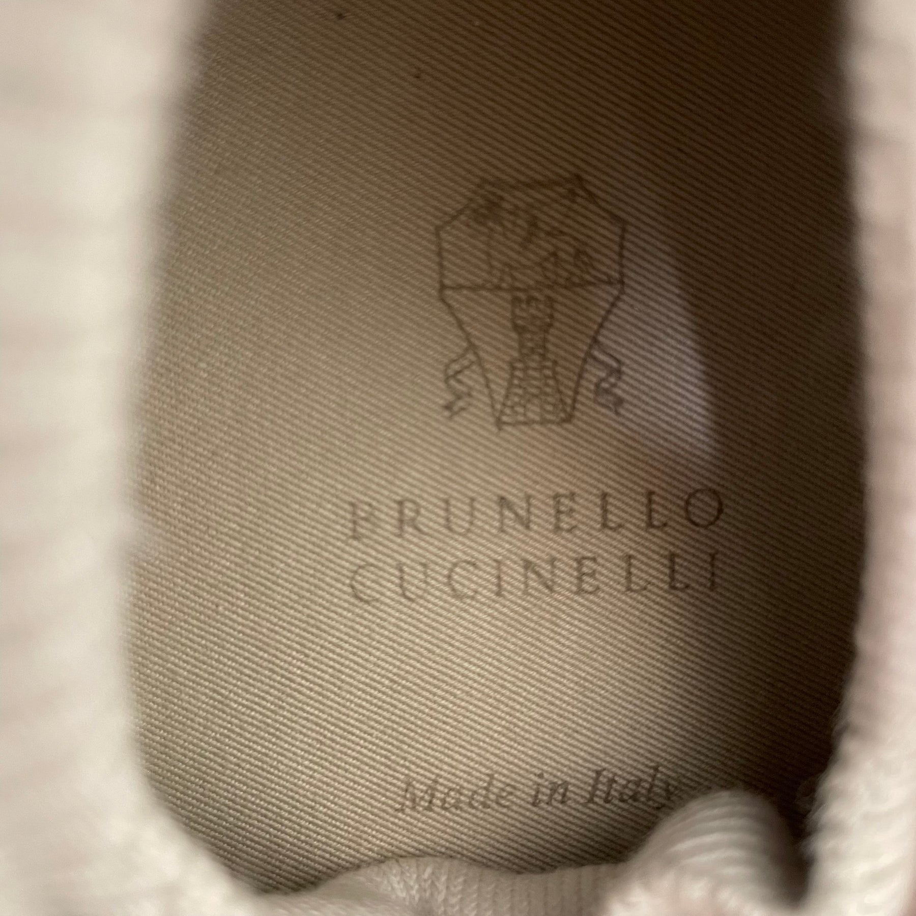 BRUNELLO CUCINELLI/Low-Sneakers/EU 40/GRY/SPARKLE SILVER TOE – 2nd ...