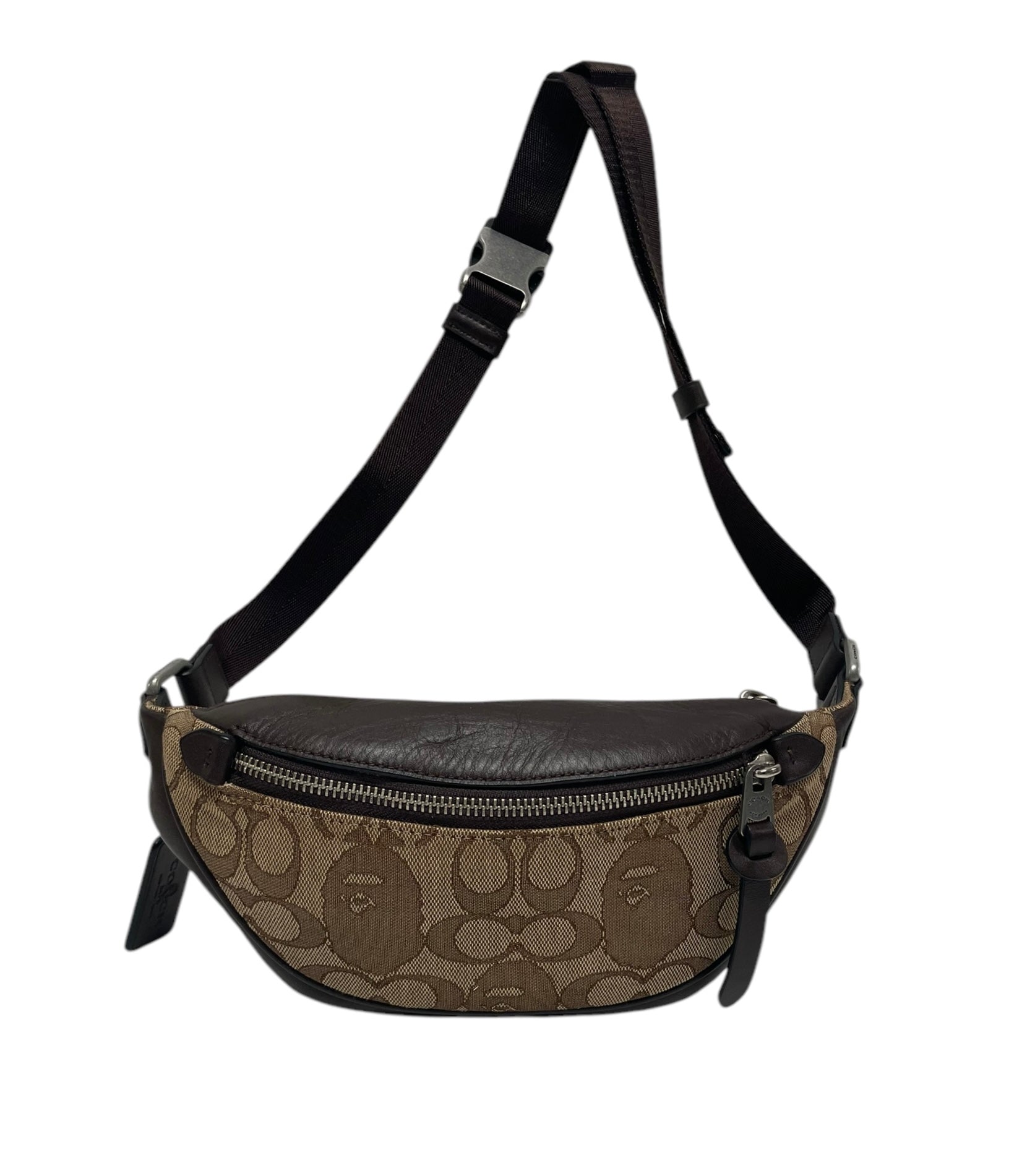 COACH/Fanny Pack/All Over Print/Cotton/BRW/BAPE COLAB – 2nd STREET USA