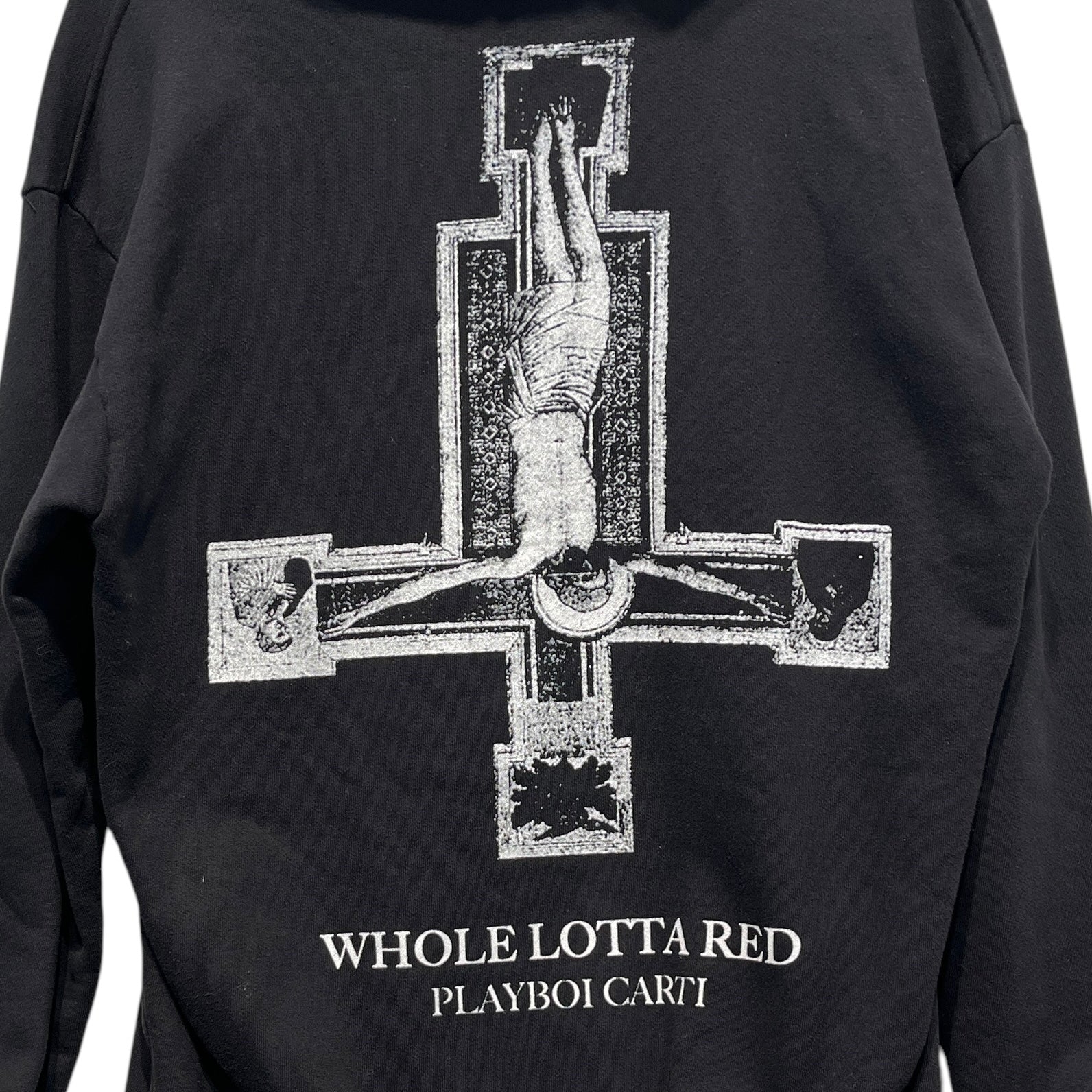 Playboi Carti/Hoodie/M/Cotton/BLK/whole lotta red hoodie – 2nd STREET USA