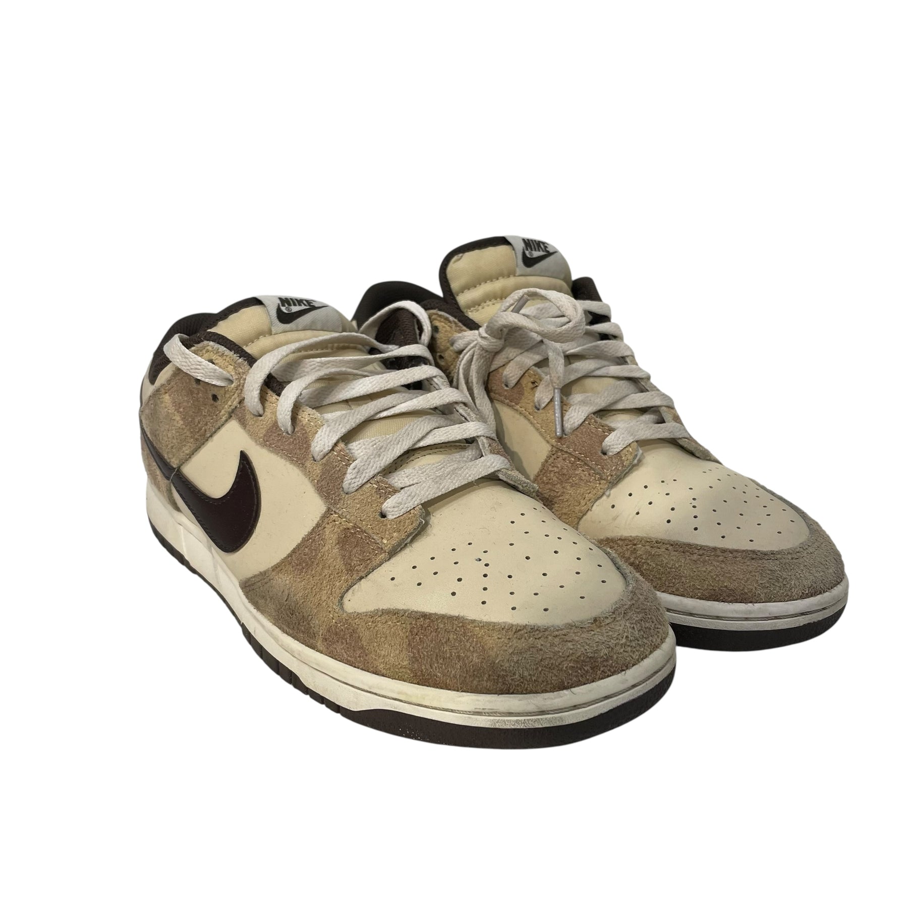 NIKE/DUNK LOW RETRO PRM/Low-Sneakers/US 11/Animal Pattern/Suede/BRW/DH ...