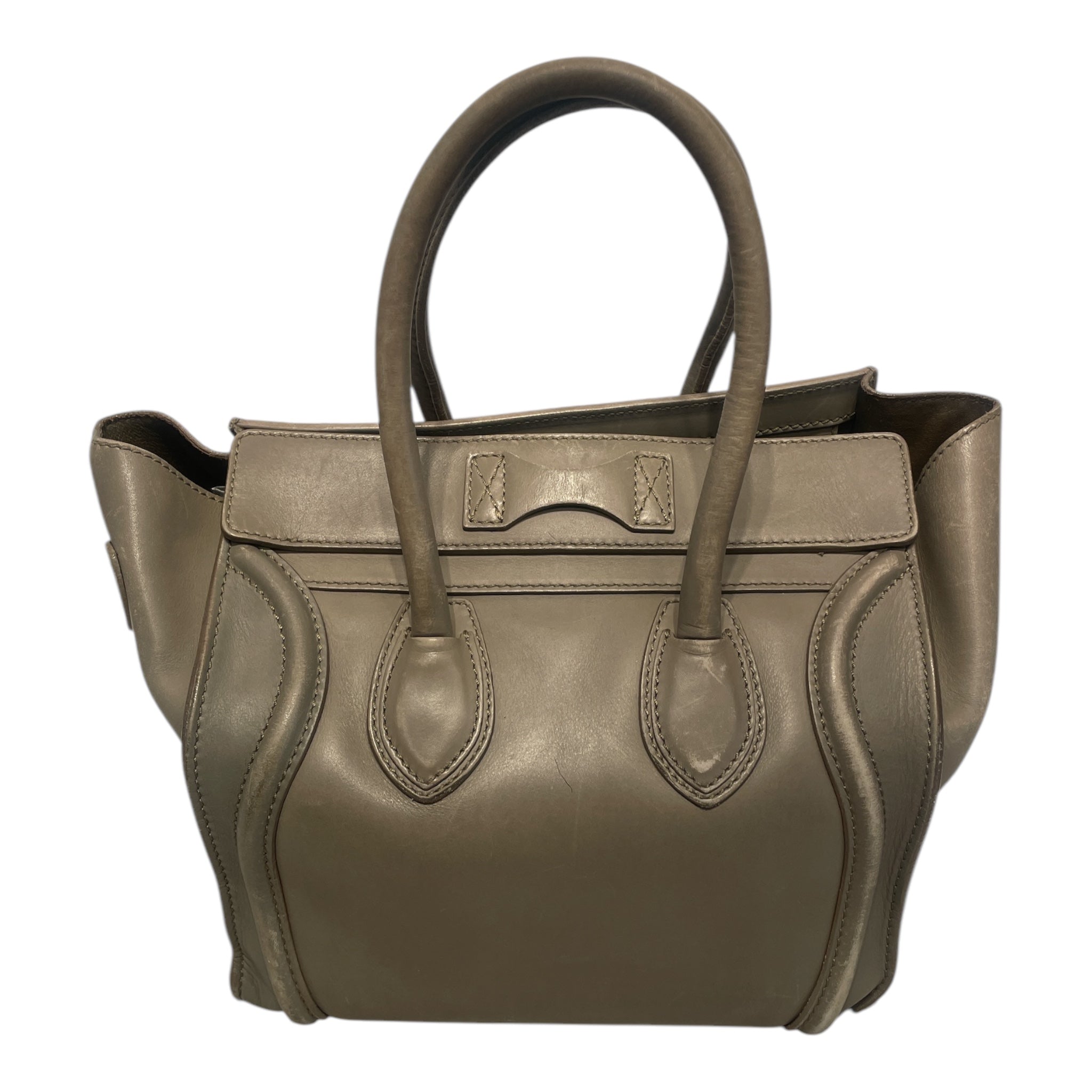 CELINE/Hand Bag/Leather/GRY/ – 2nd STREET USA
