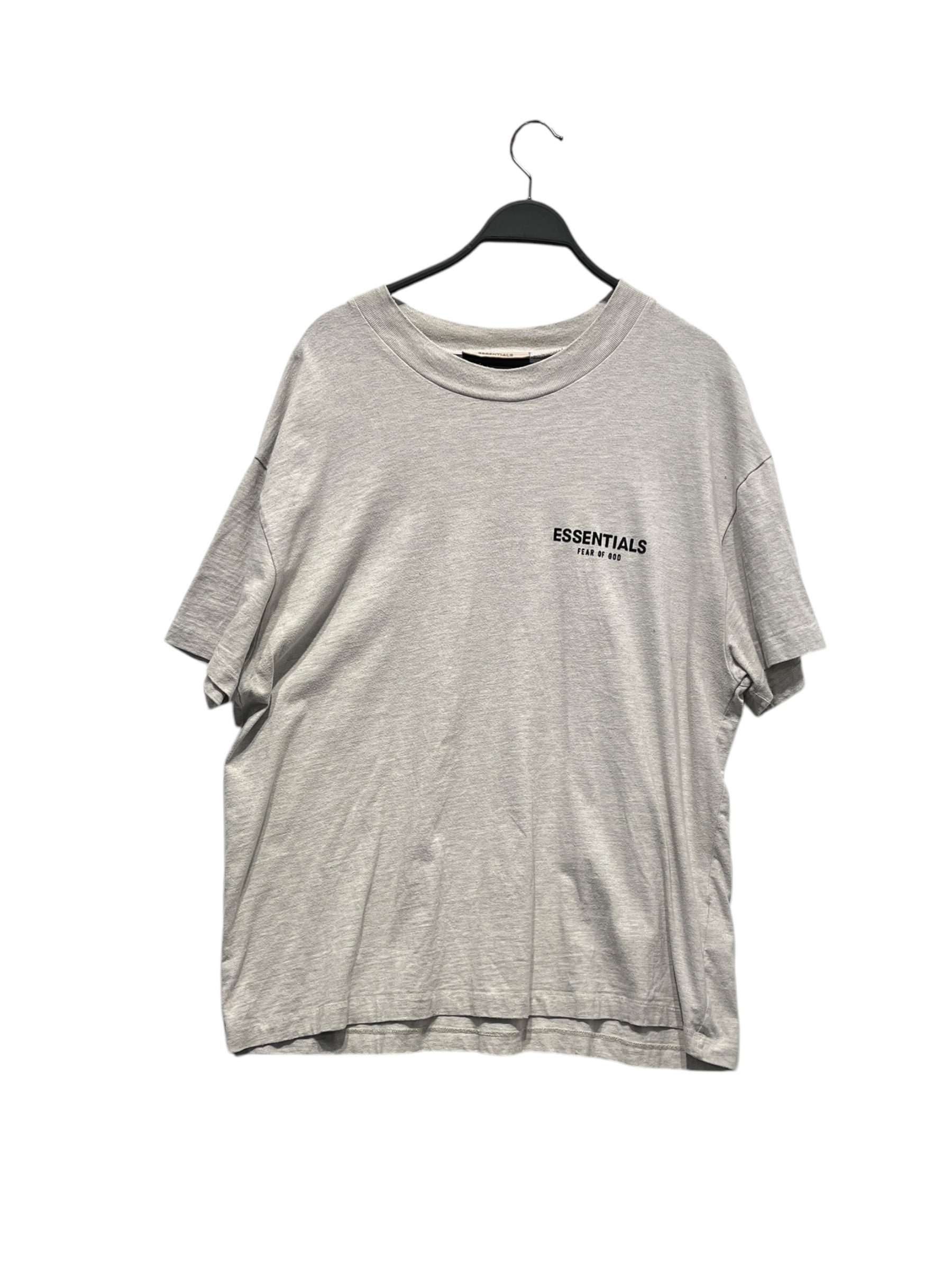 FOG ESSENTIALS/T-Shirt/L/Cotton/GRY/LEFT SMALL LOGO – 2nd STREET USA