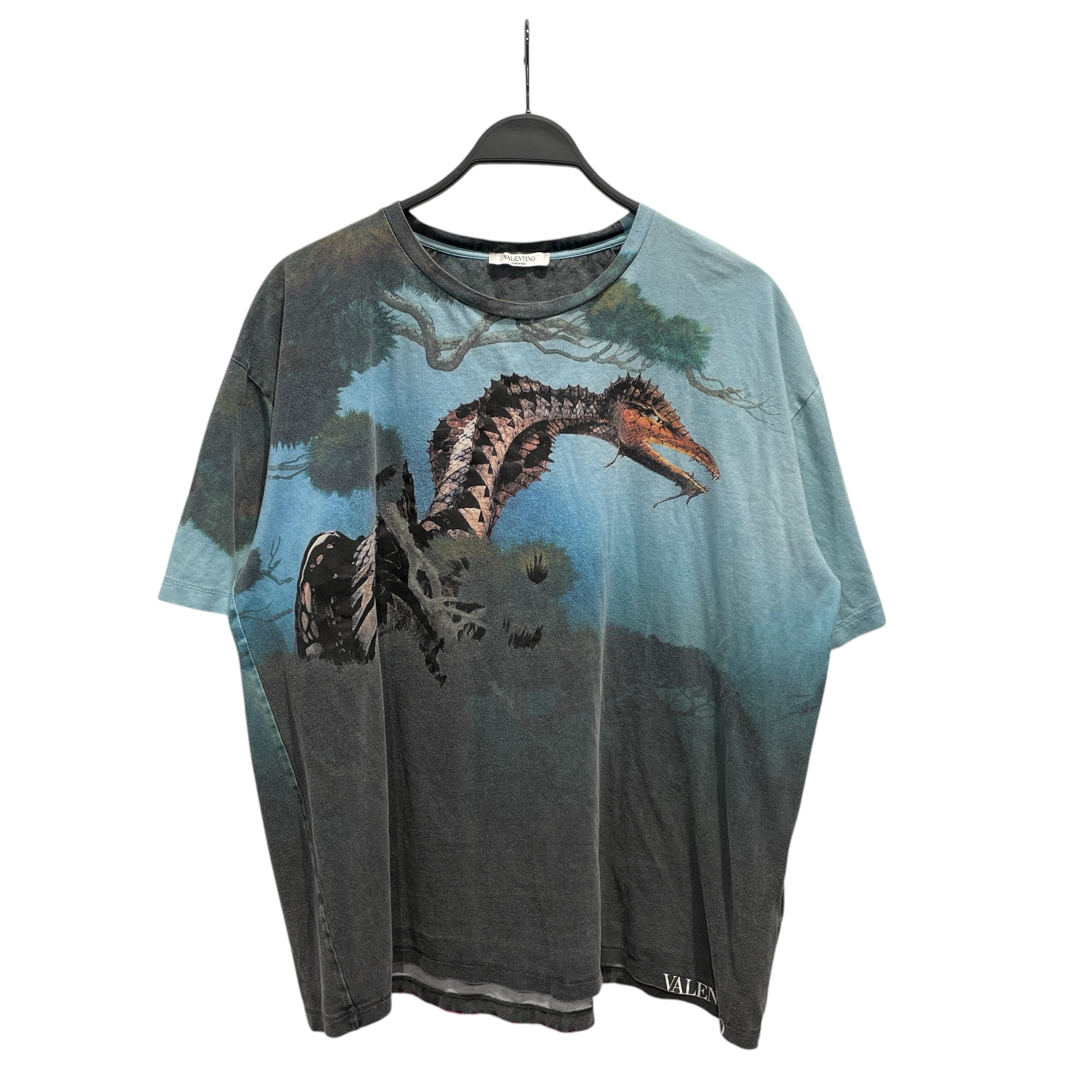 VALENTINO/T-Shirt/L/Cotton/MLT/Graphic/DRAGON GARDEN – 2nd STREET USA