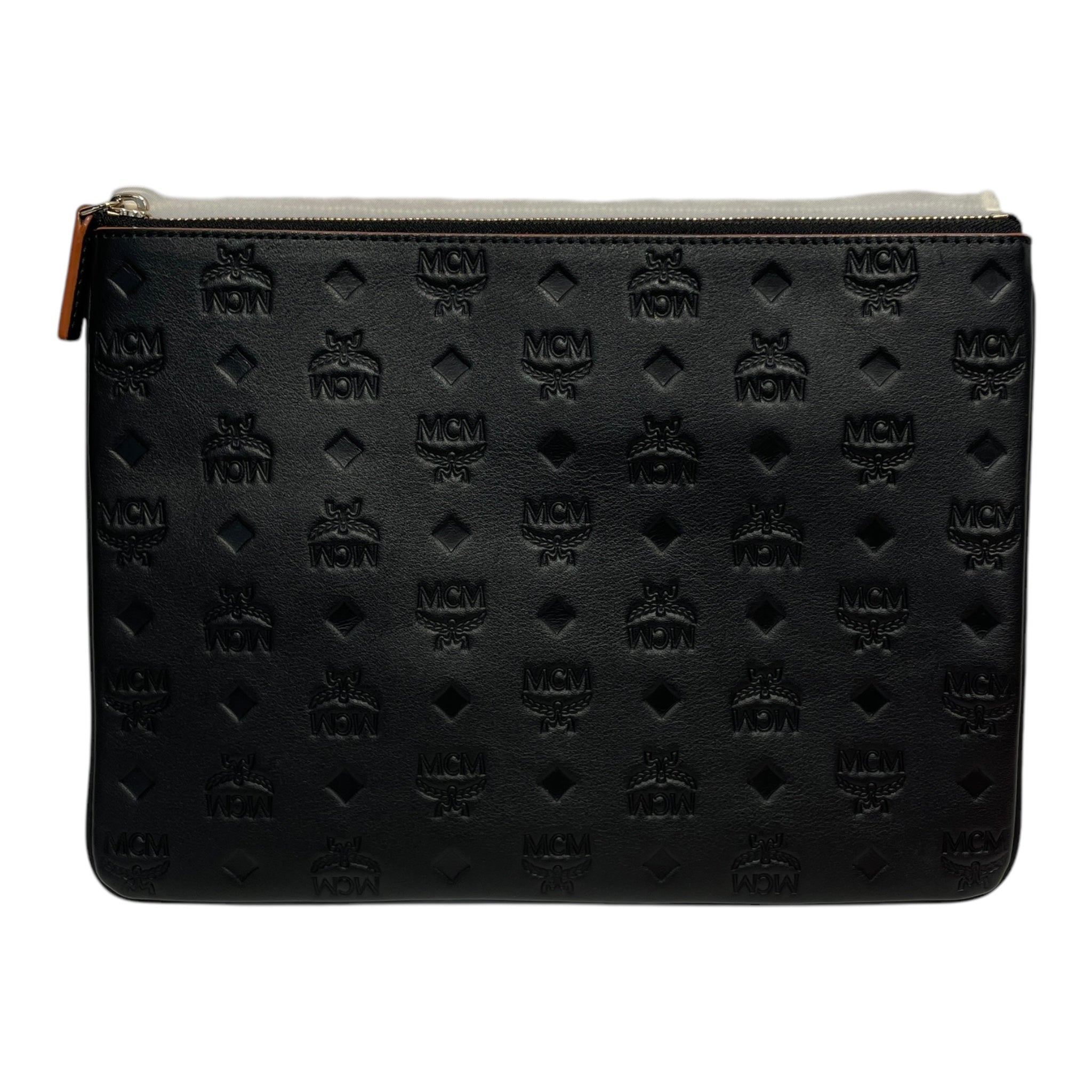 MCM/Pouch/Monogram/Leather/BLK/AREN/CROSSBODY – 2nd STREET USA