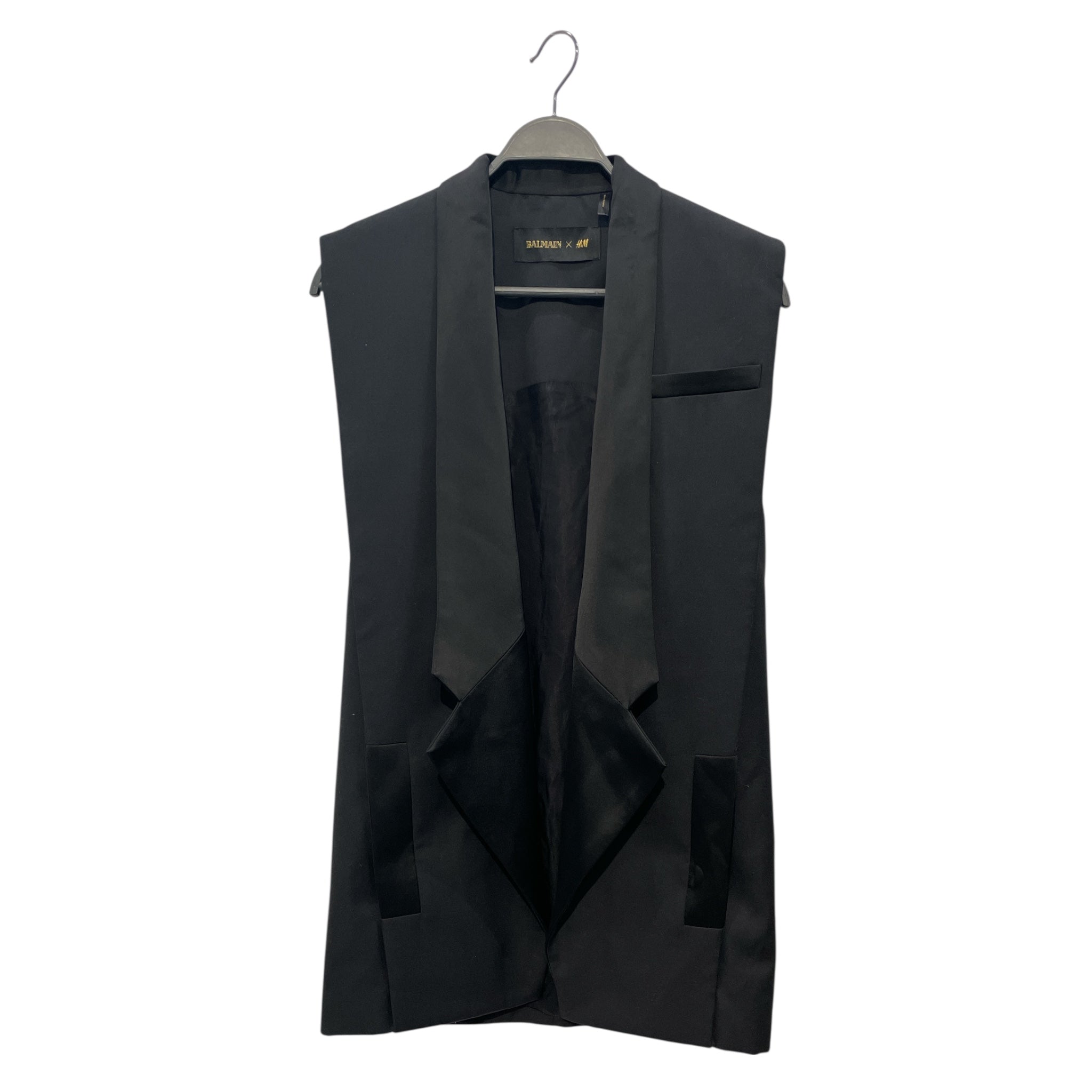 BALMAIN/Vest/L/Polyester/BLK/Utility/BALMAIN X HM VEST SS15 – 2nd ...