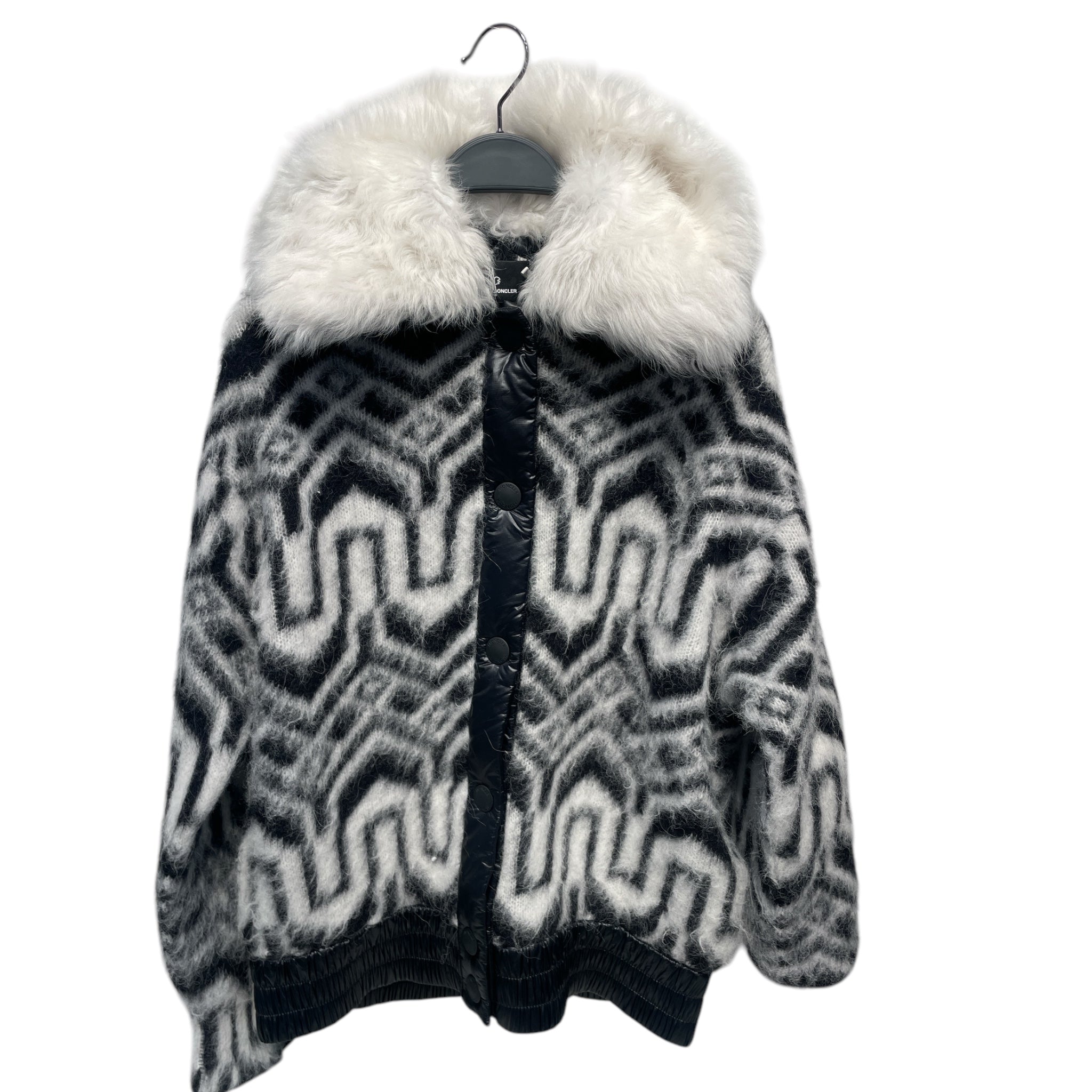 MONCLER/Coat/XXS/Wool/BLK/Animal Pattern/print wool cardigan #2 – 2nd ...