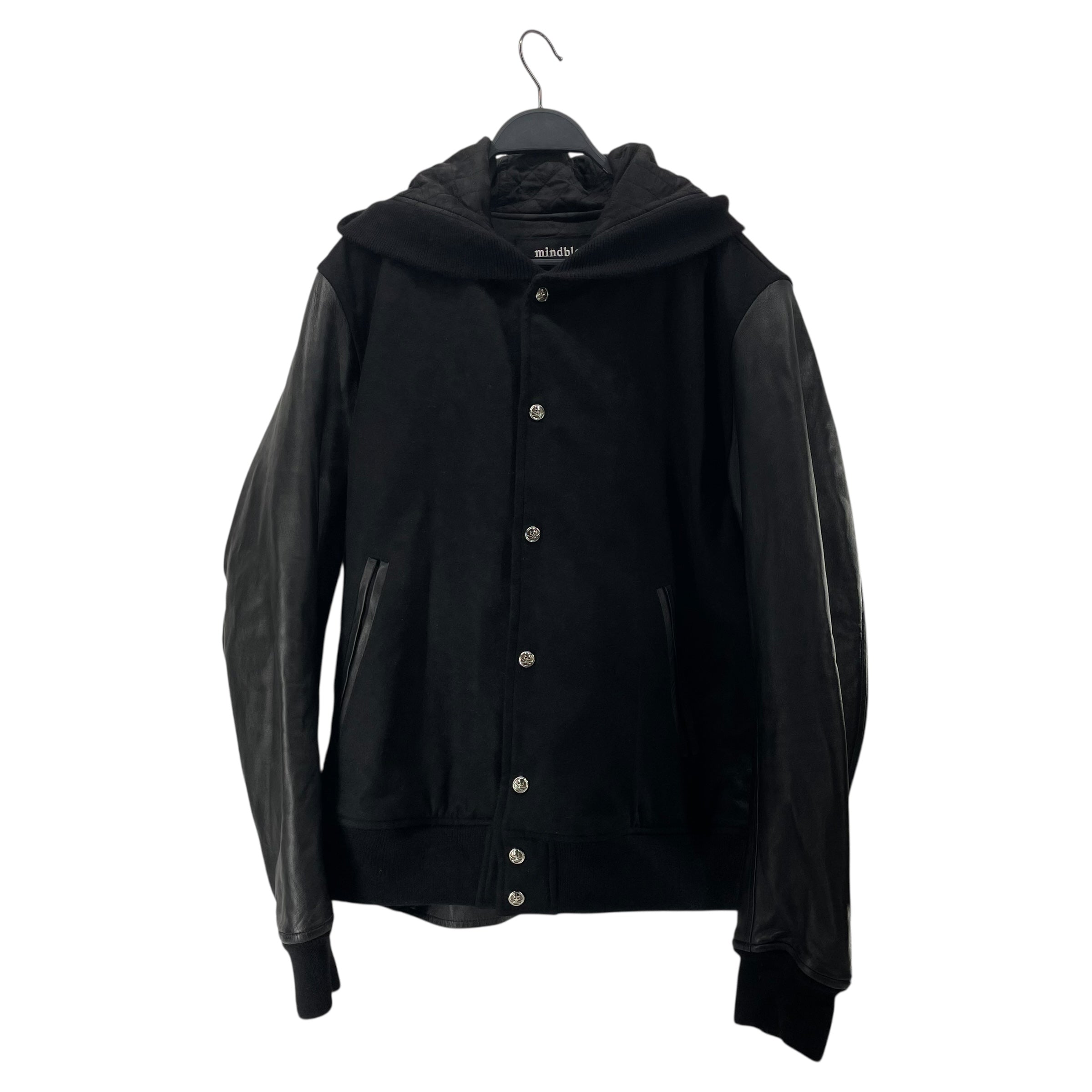 mastermind JAPAN/Jacket/XL/Cashmere/BLK/HOODED VARSITY – 2nd STREET USA