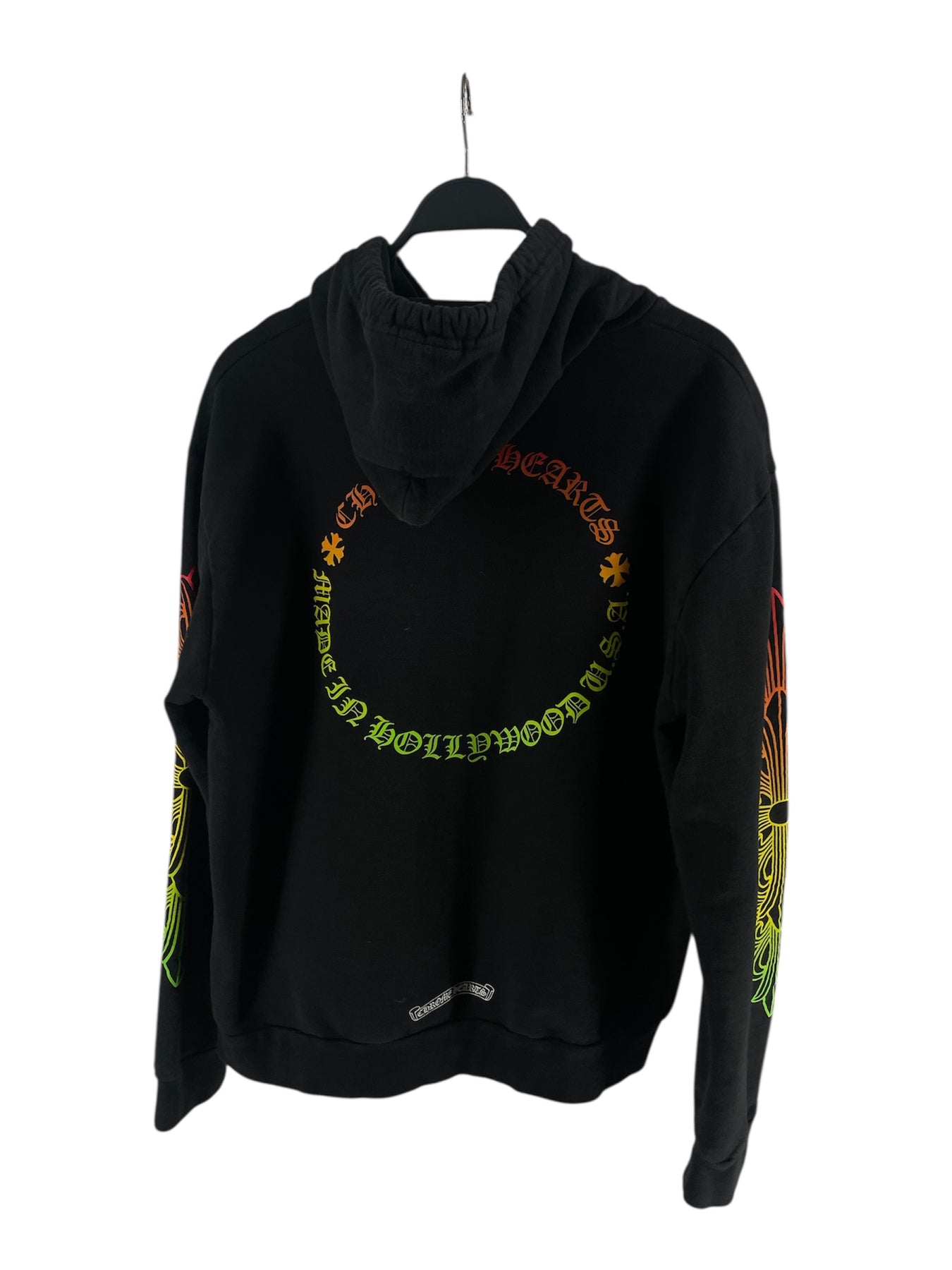 CHROME HEARTS/Hoodie/M/Cotton/BLK/GRADIENT PRINT – 2nd STREET USA