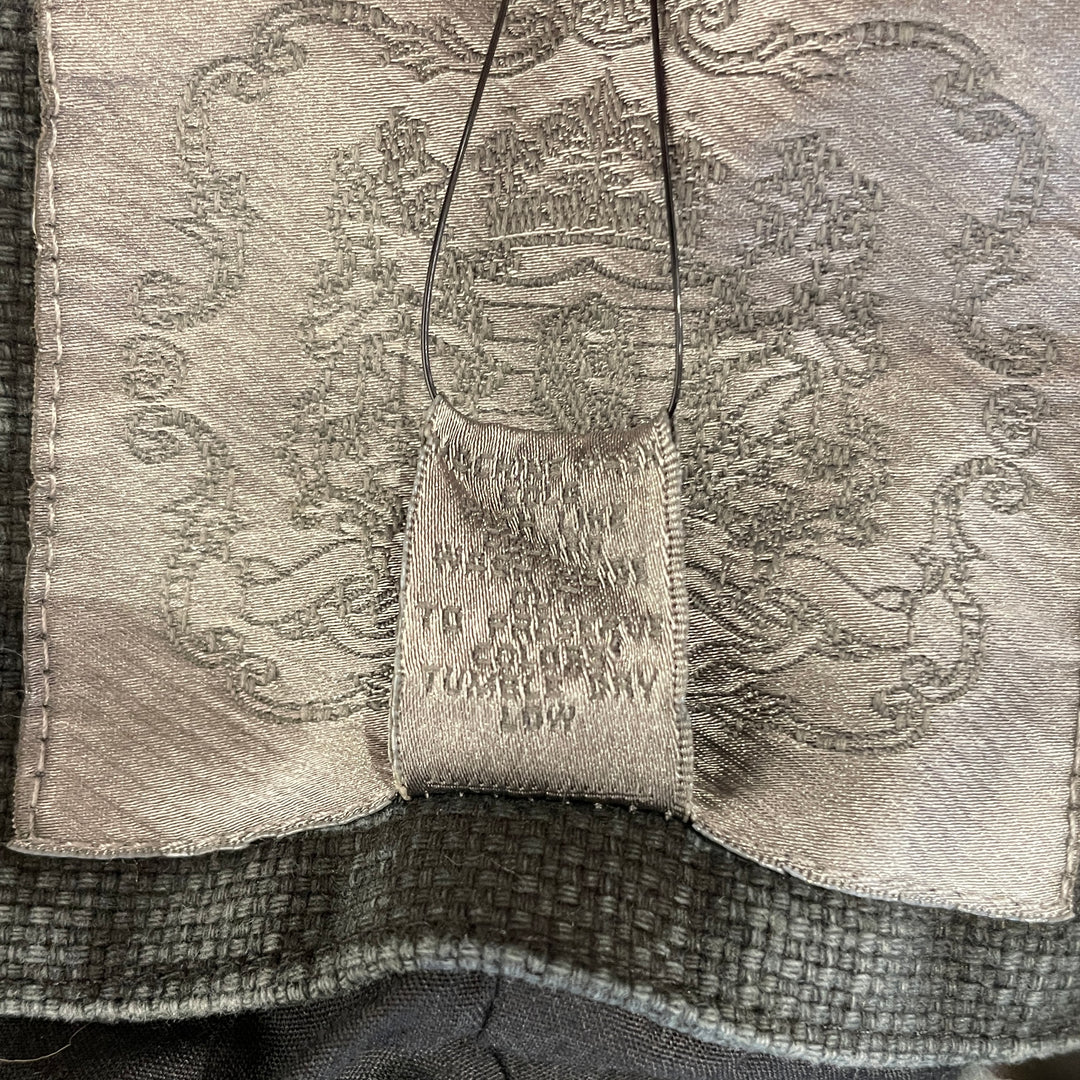 KANJI INTERNATIONAL/Jacket/XXXL/Cotton/GRY/DAGGER ZIPPER PULL ON POCKE ...