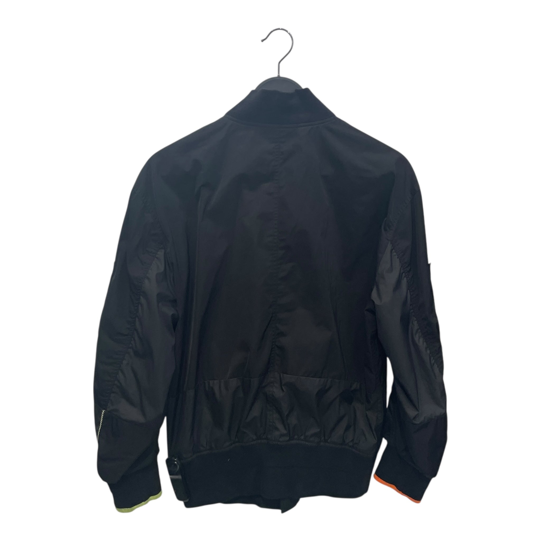 VERSACE/Jacket/48/Nylon/BLK/LION ELBOW PATCH BOMBER – 2nd STREET USA