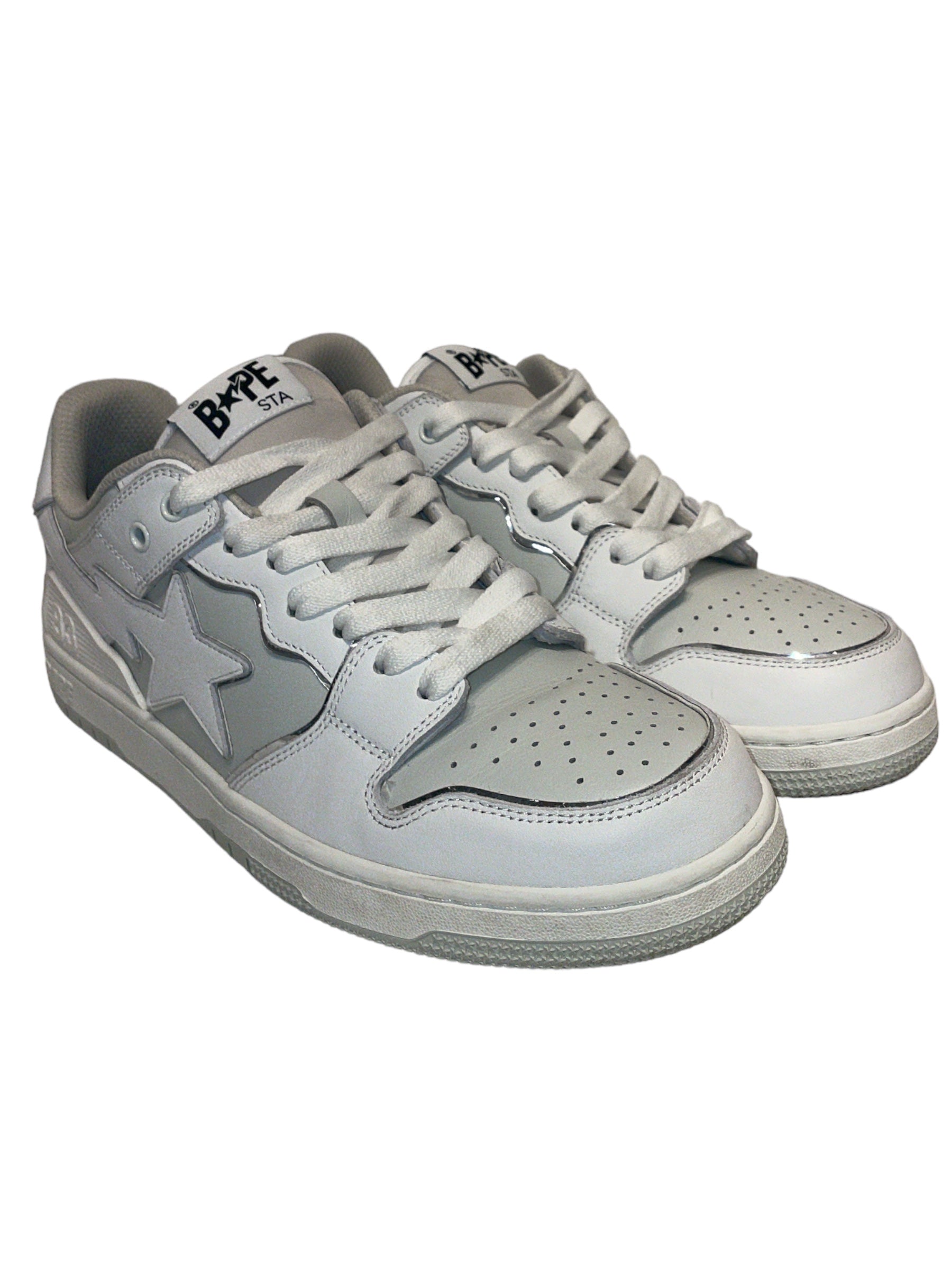 BAPE/Low-Sneakers/US 10/Leather/WHT/ – 2nd STREET USA