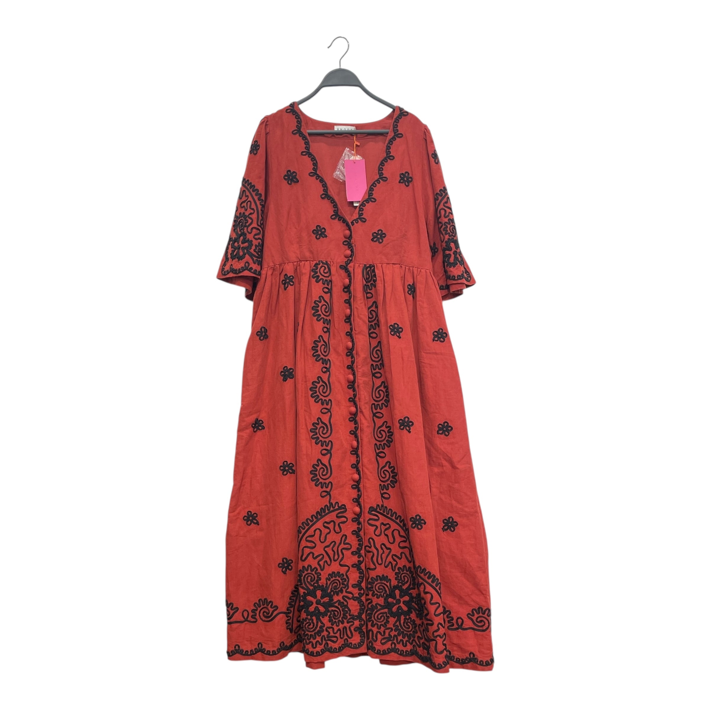 RHODE/Dress/XL/Border/Cotton/BRD/Maxi Length/ – 2nd STREET USA