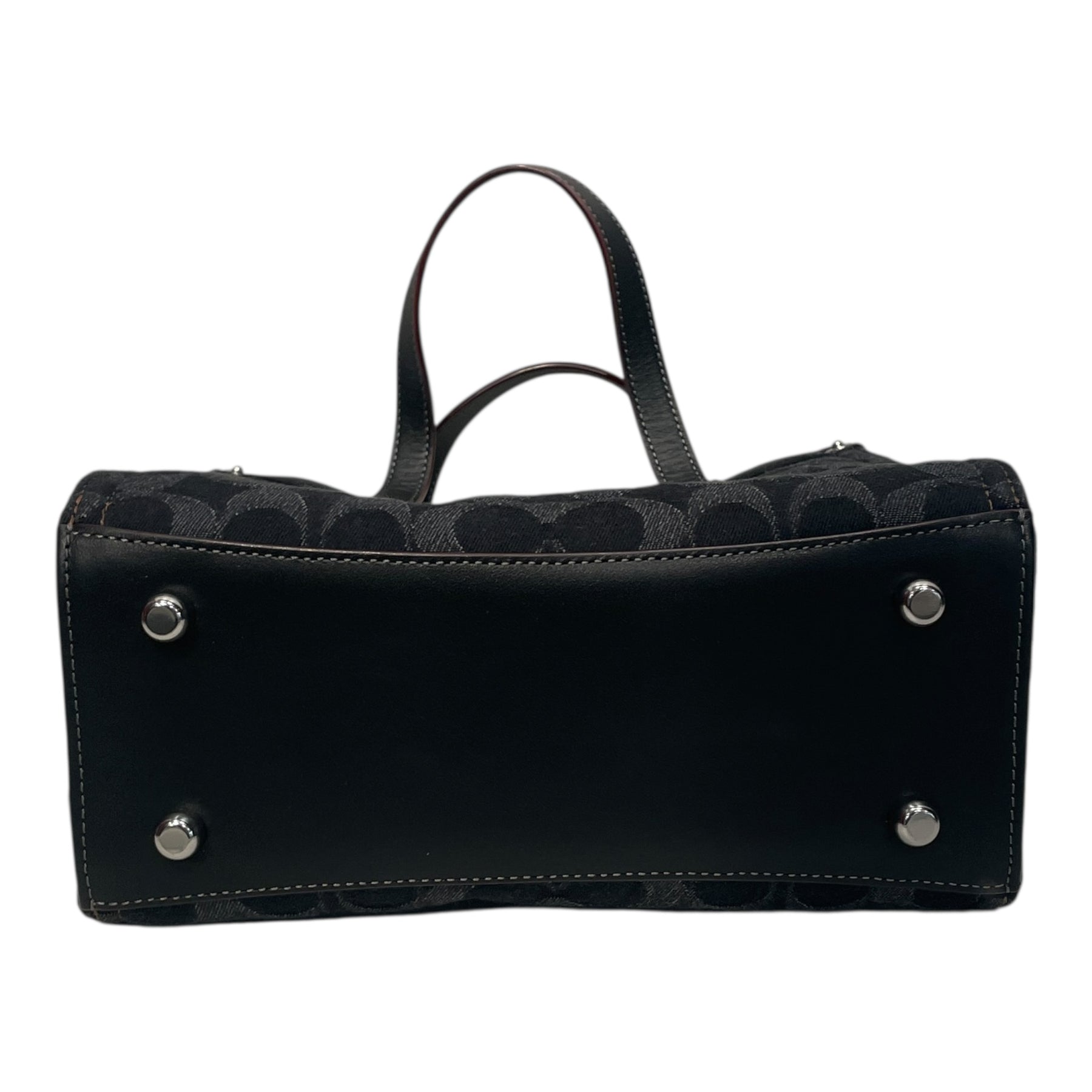 COACH/Cross Body Bag/Monogram/Denim/NVY/FIELD TOTE CUBE – 2nd STREET USA