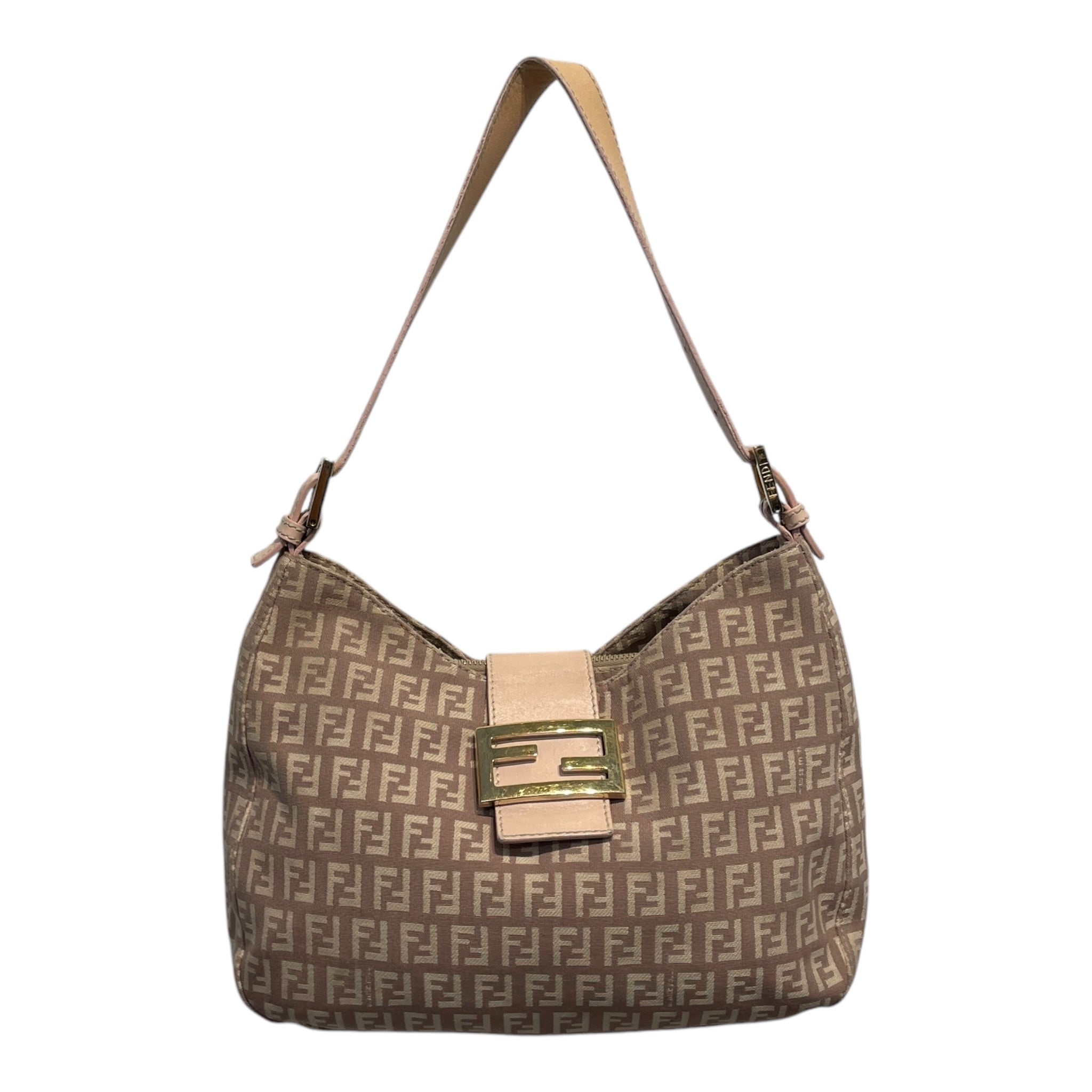 FENDI/Hand Bag/M/Monogram/Cotton/PNK/monogram bag – 2nd STREET USA