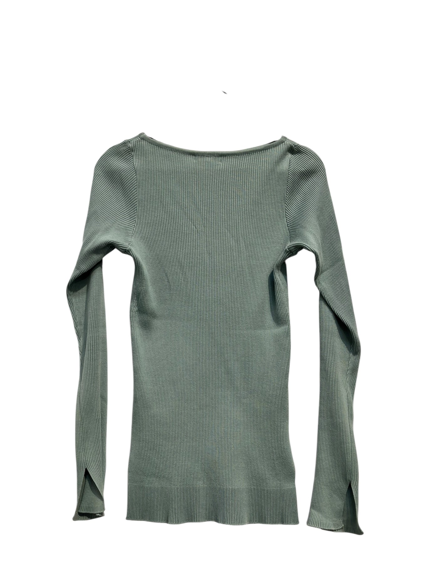 AURALEE/Ron Herman/LS T-Shirt/0/Cotton/GRN/teal ribbed ls shirt – 2nd ...