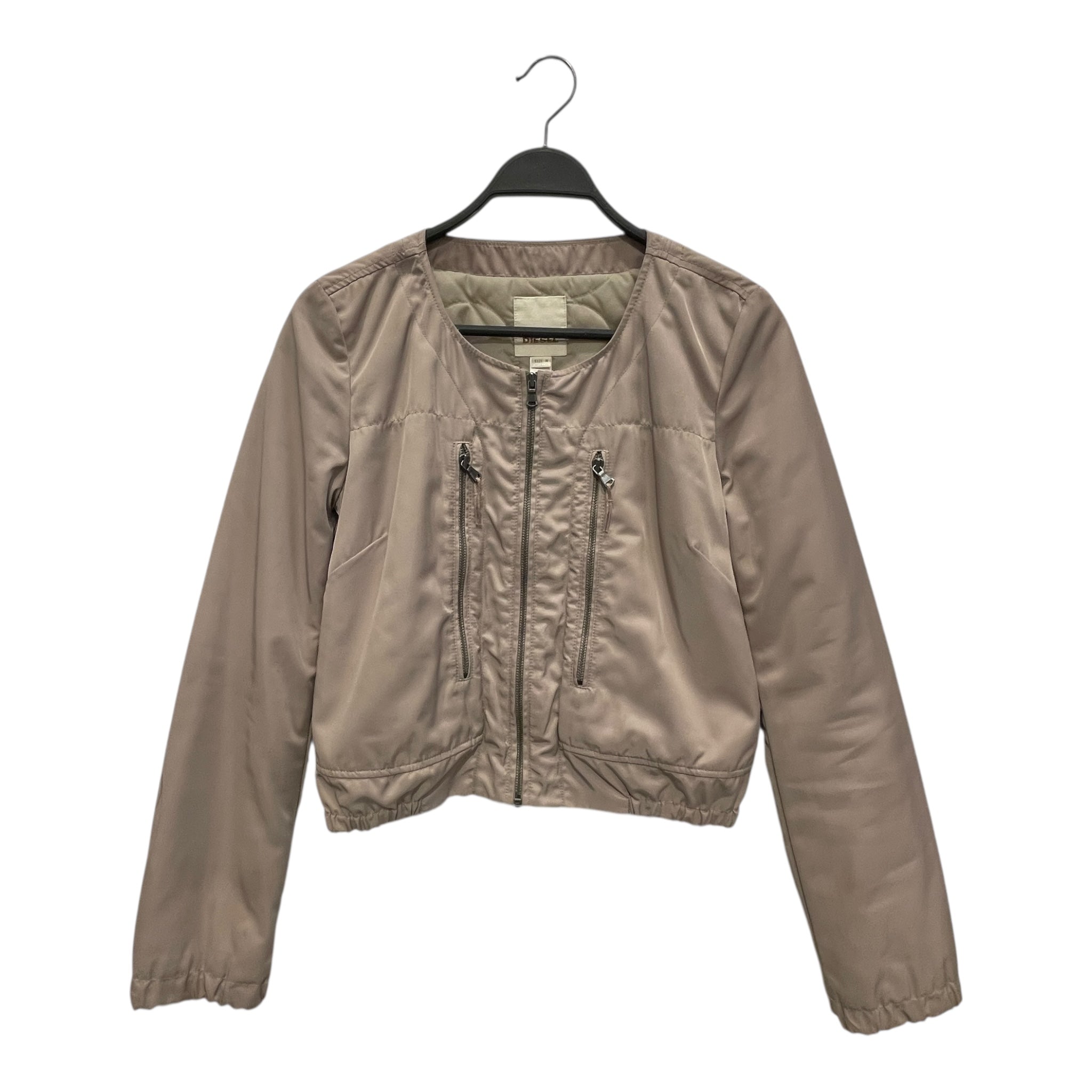 DIESEL/Jacket/M/Nylon/KHK/ZIP UP ZIP POCKET JKT – 2nd STREET USA
