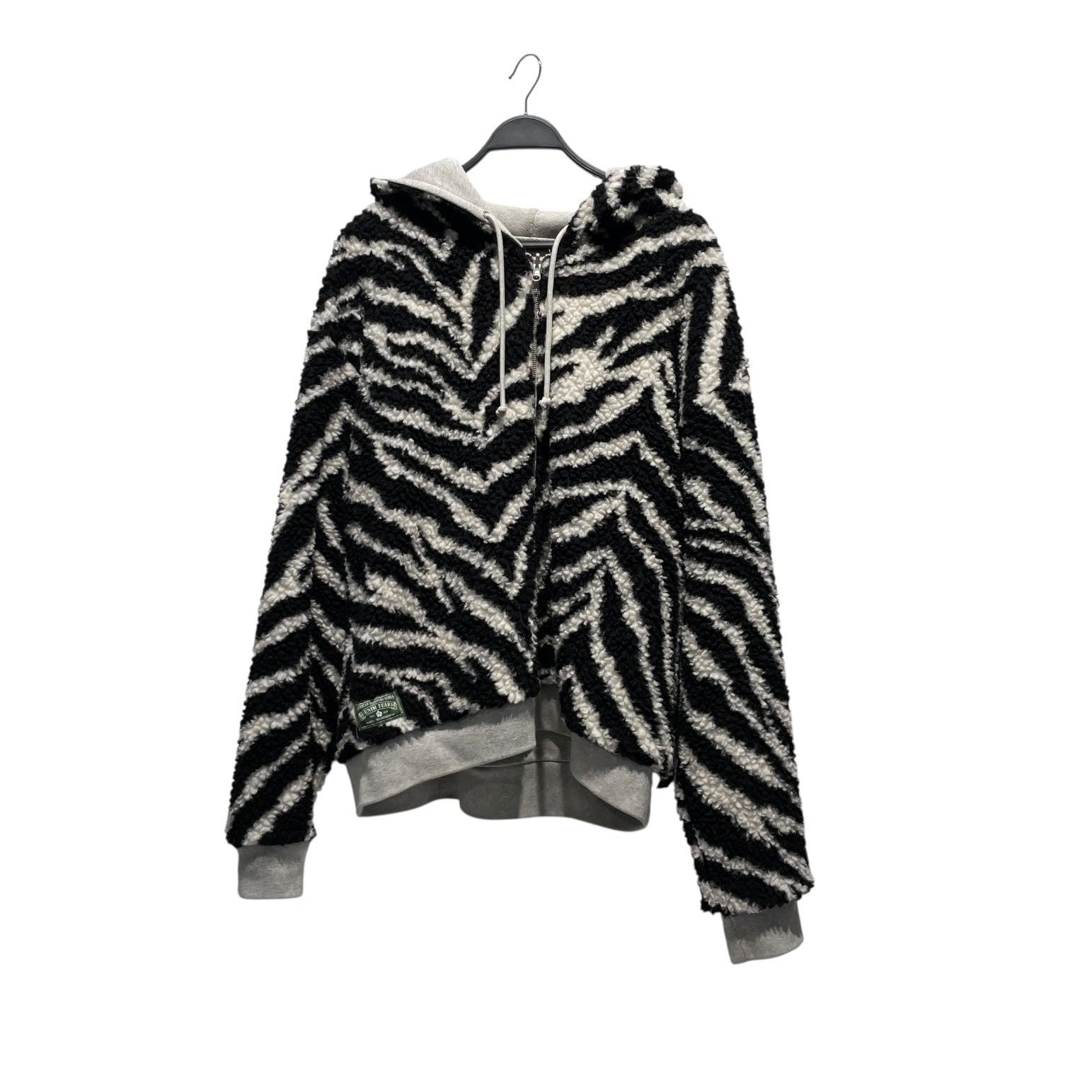 DENIM TEARS/Hoodie/XXL/Animal Pattern/Cotton/WHT/REVERSIBLE – 2nd ...