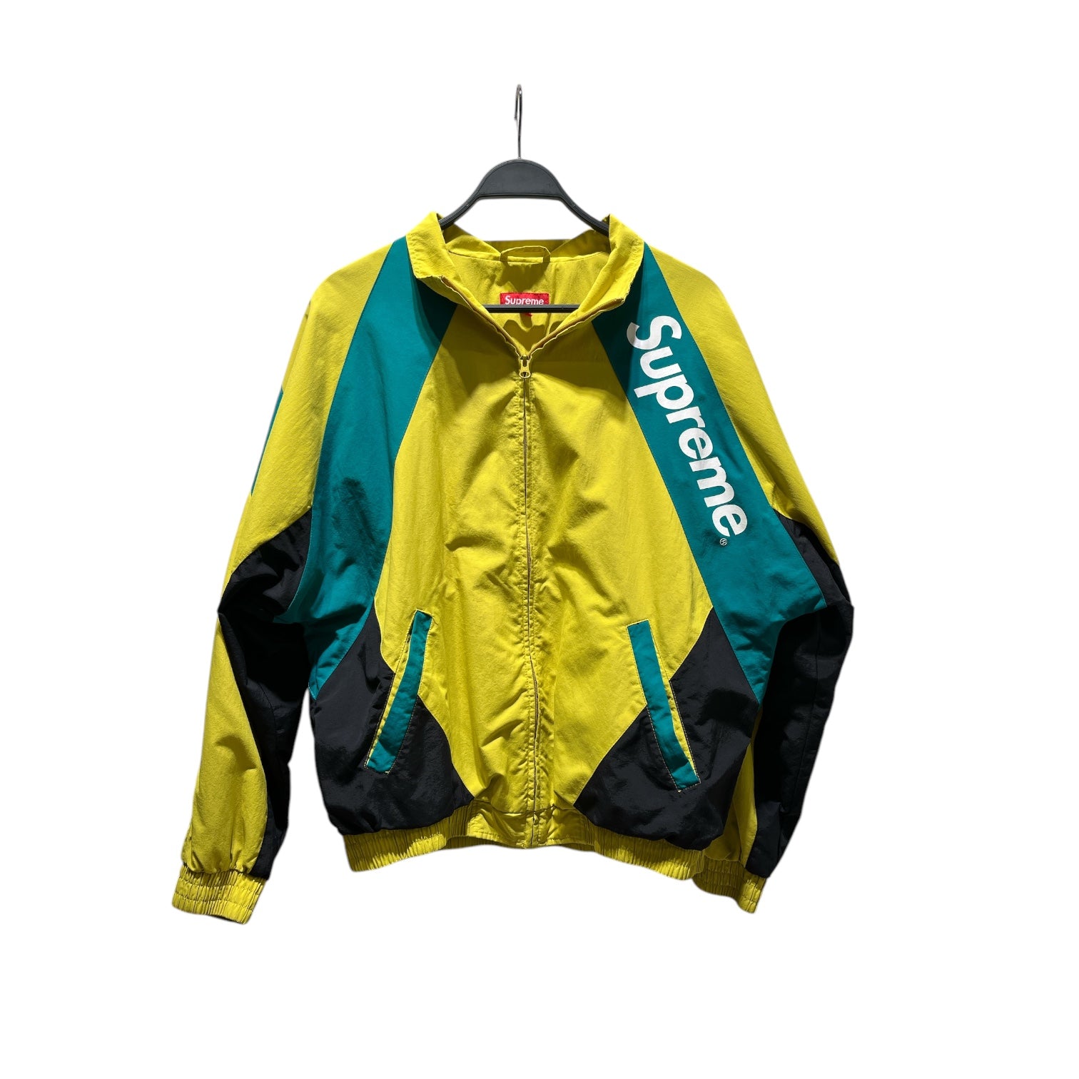 Supreme/Windbreaker/L/Nylon/YEL/supreme paneled track jacket – 2nd ...