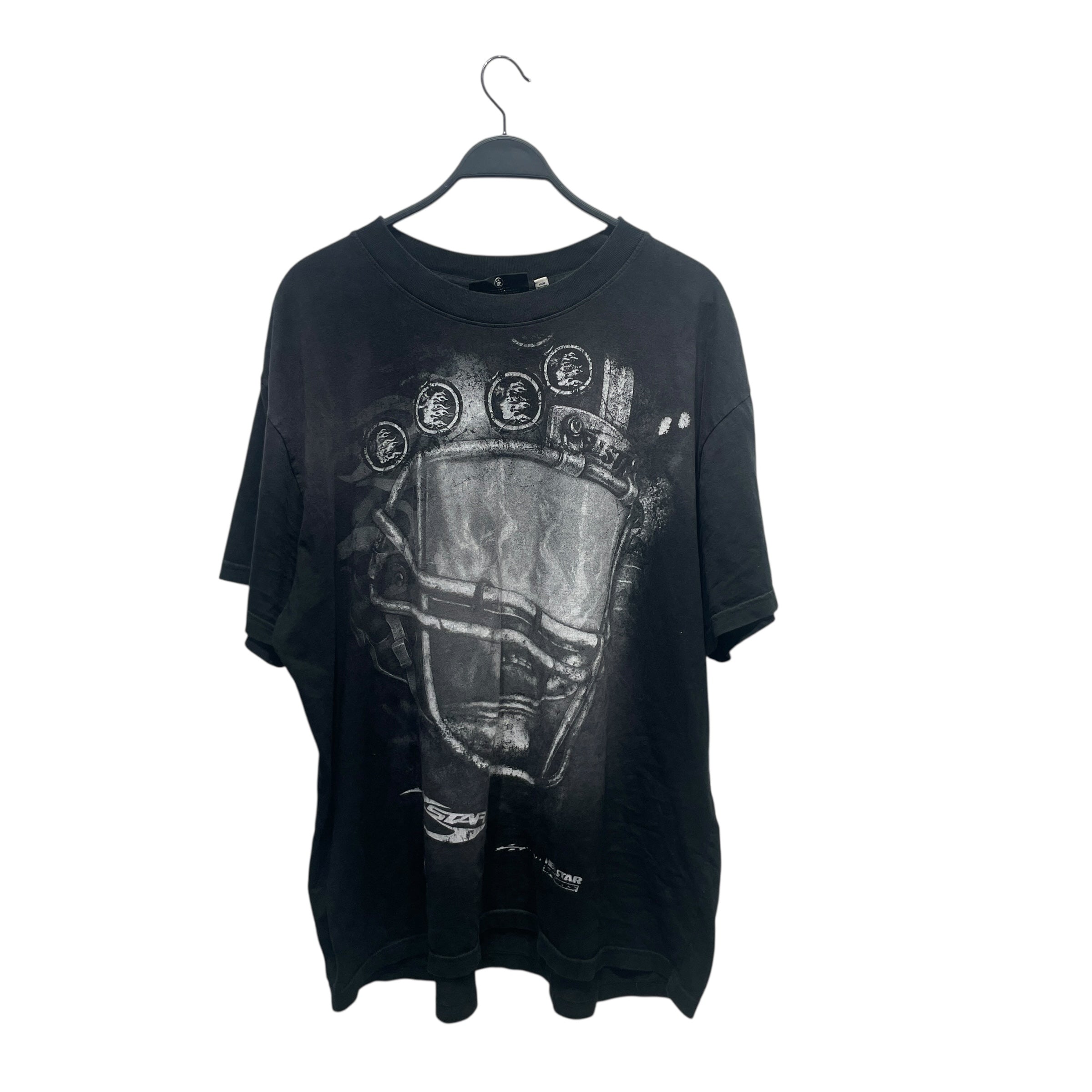 HELLSTAR/T-Shirt/XXL/Cotton/GRY/Football helmet – 2nd STREET USA