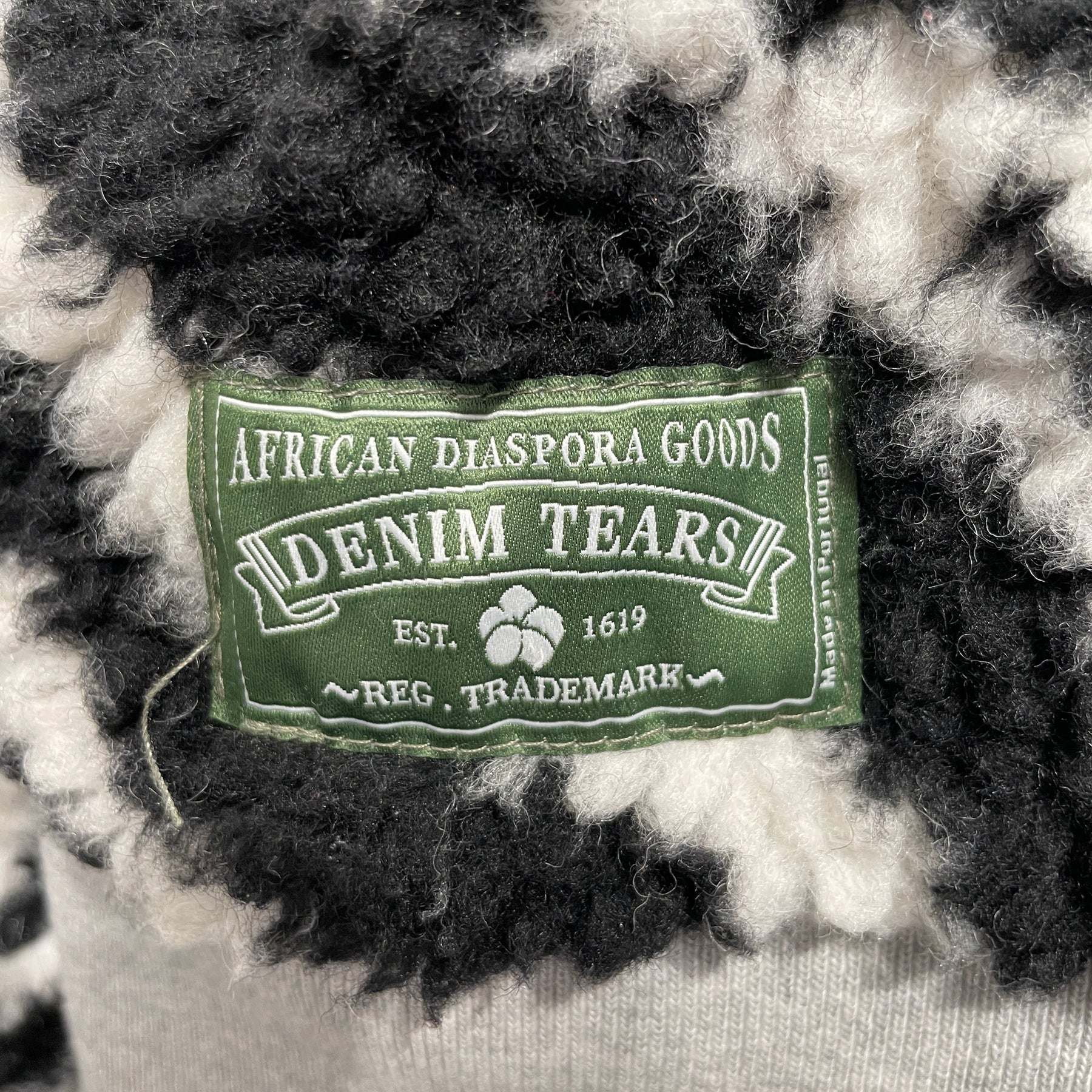 DENIM TEARS/Hoodie/XXL/Animal Pattern/Cotton/WHT/REVERSIBLE – 2nd ...