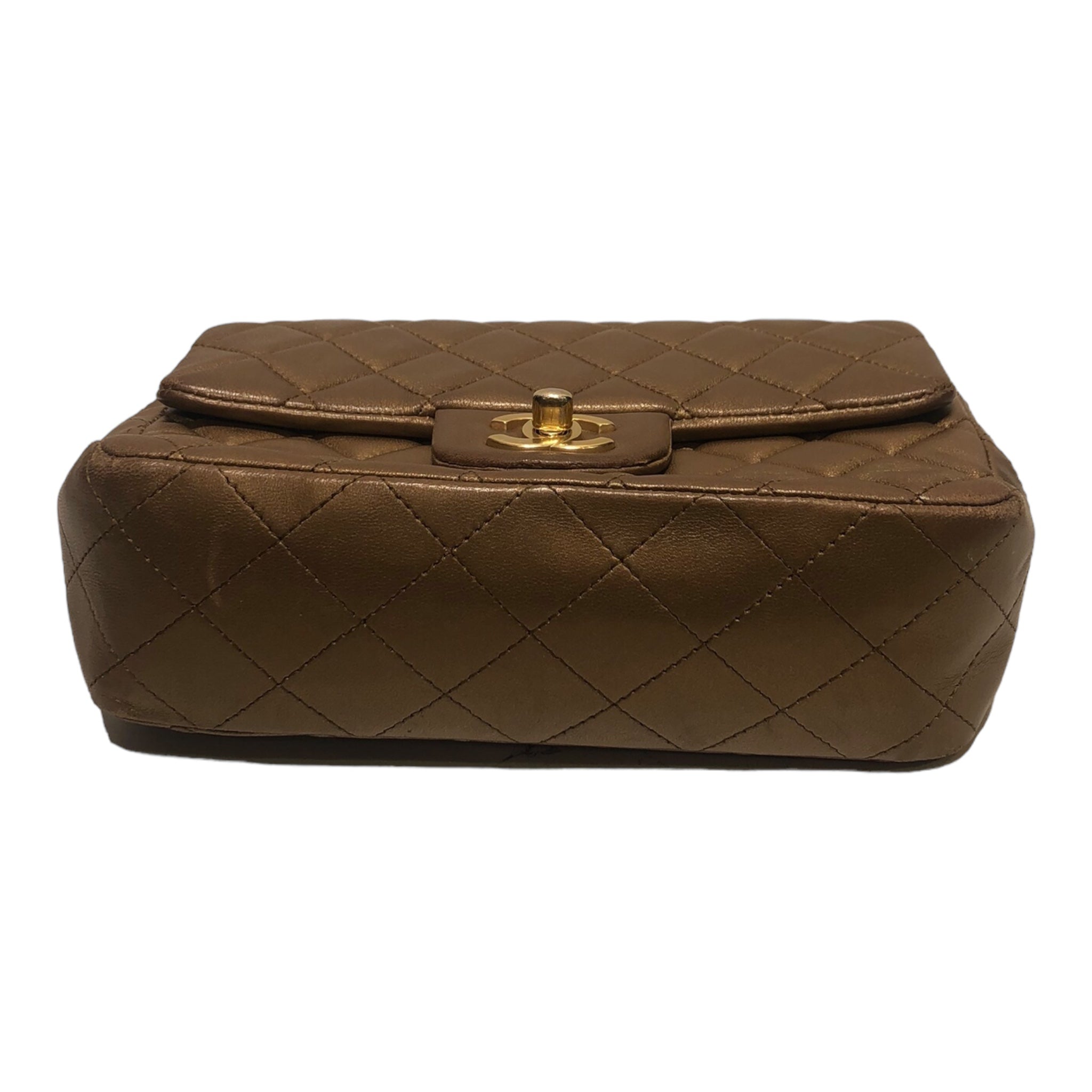 CHANEL/Hand Bag/Leather/BRW/MINI FLAP BAG – 2nd STREET USA