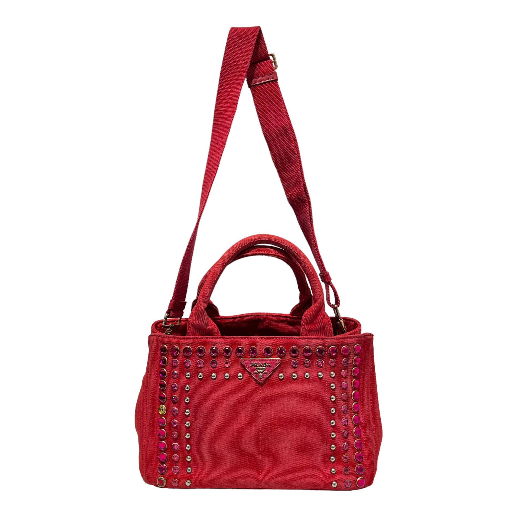 PRADA/Hand Bag/RED/Prada Bijoux Kanapa – 2nd STREET USA