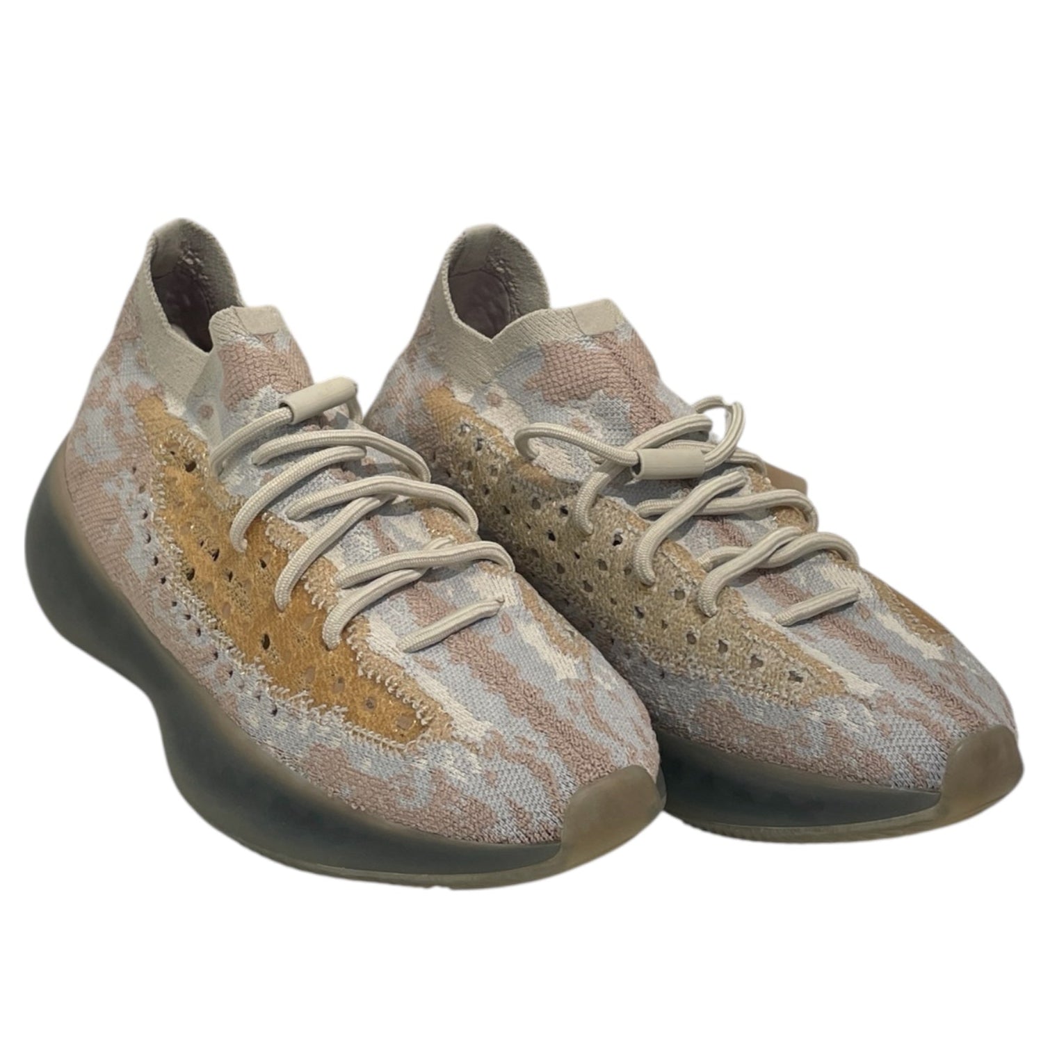 adidas/YEEZY BOOST 380/Low-Sneakers/US 9.5/All Over Print/Cotton/GRY/F ...
