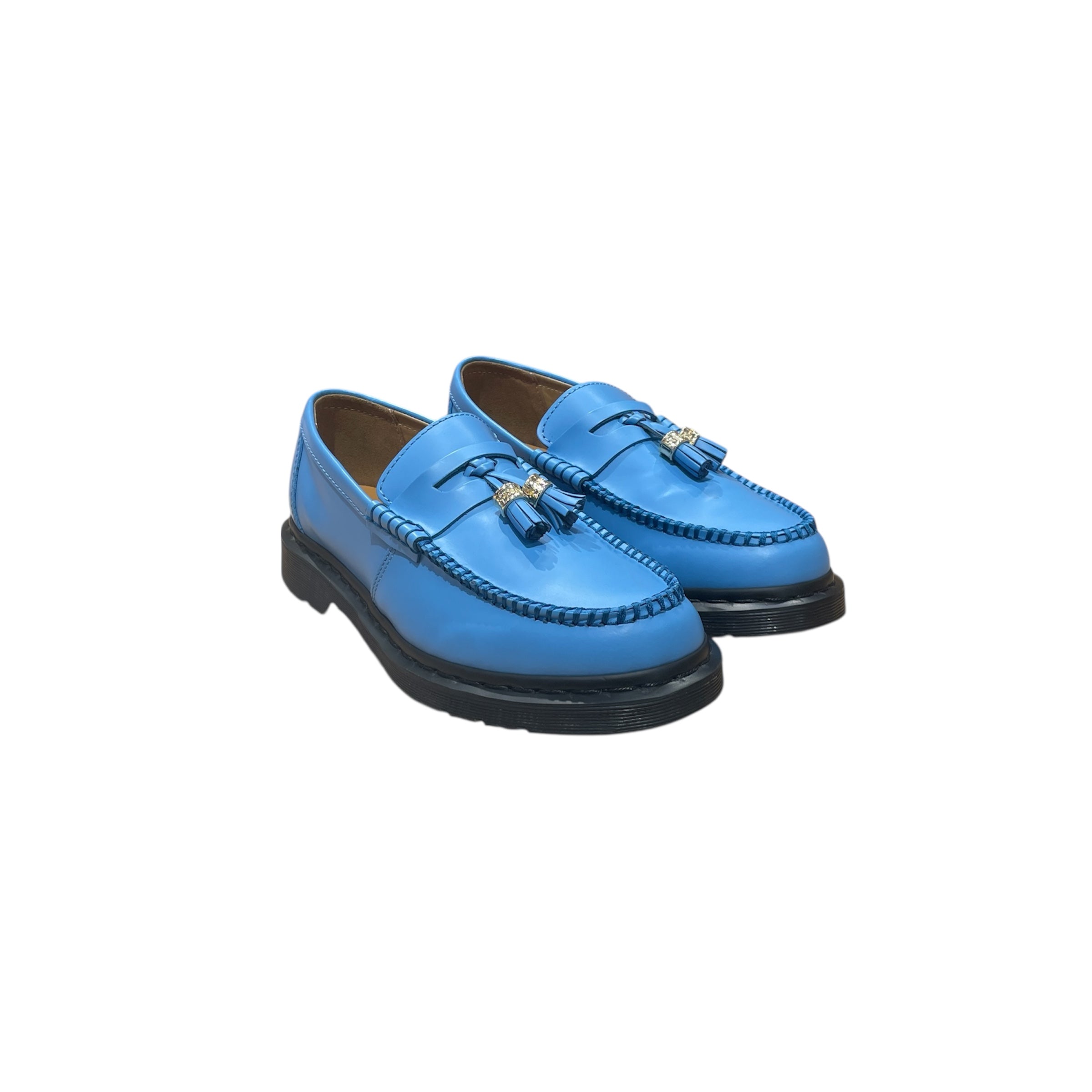 Supreme/Supreme/Dr.Martens/Loafers/US 10.5/Leather/BLU/Penton Tassel L ...