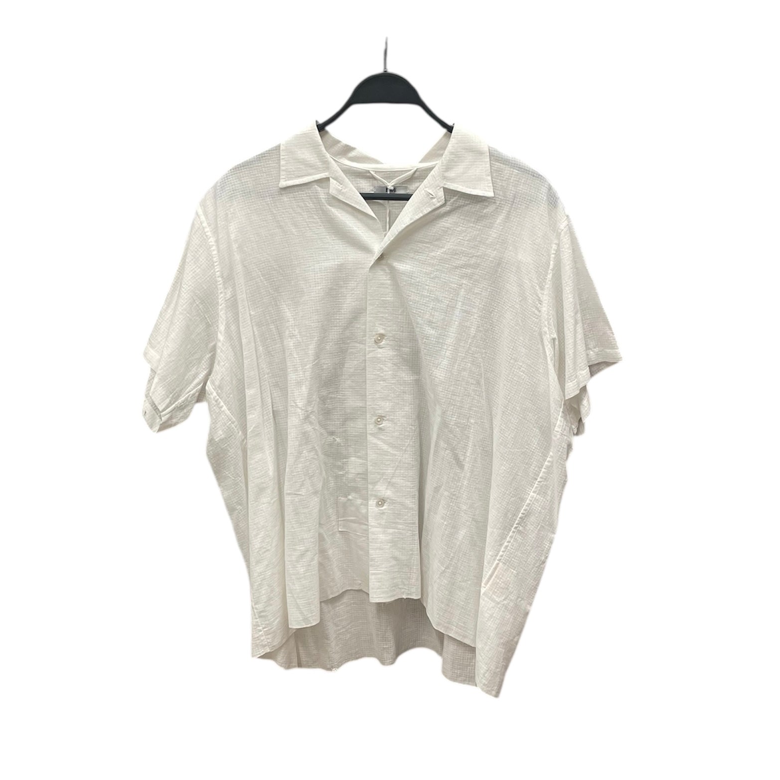 BODE/SS Shirt/XXL/Cotton/WHT/EGGSHELL MICRO CHECK – 2nd STREET USA