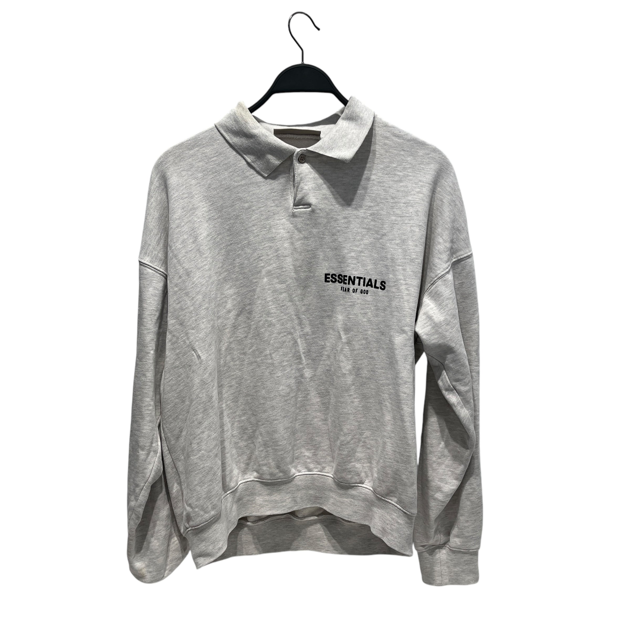 FOG ESSENTIALS/Sweatshirt/XS/Cotton/GRY/SMALL FONT POLO – 2nd STREET USA