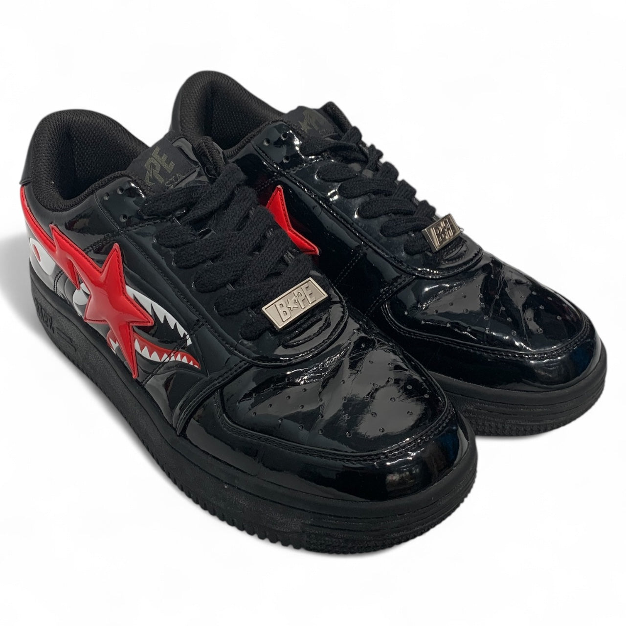 BAPE STA!/Low-Sneakers/US 11/BLK/Patent/ – 2nd STREET USA