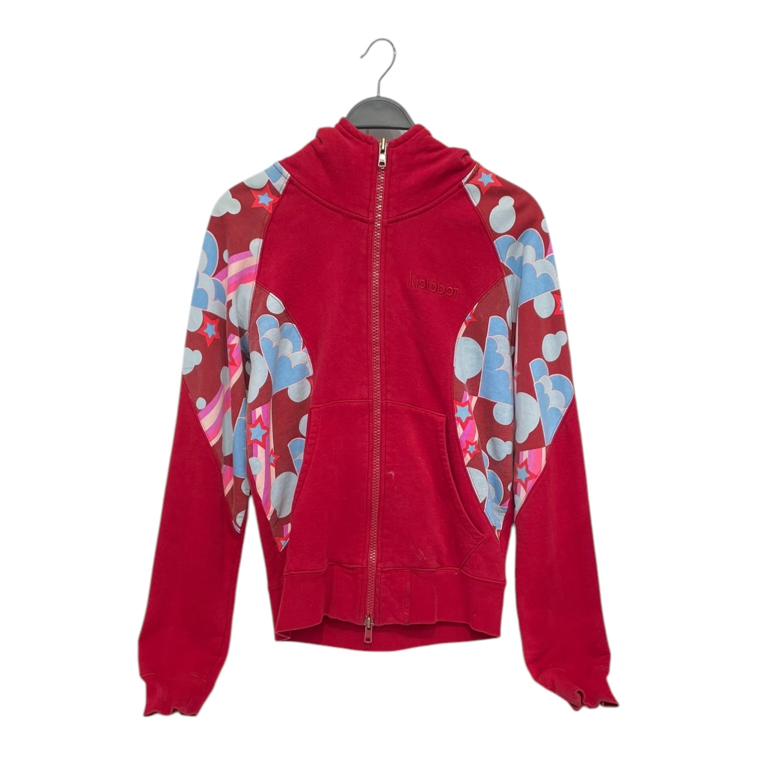 Kidrobot/Zip Up Hoodie/S/Cotton/RED/ – 2nd STREET USA