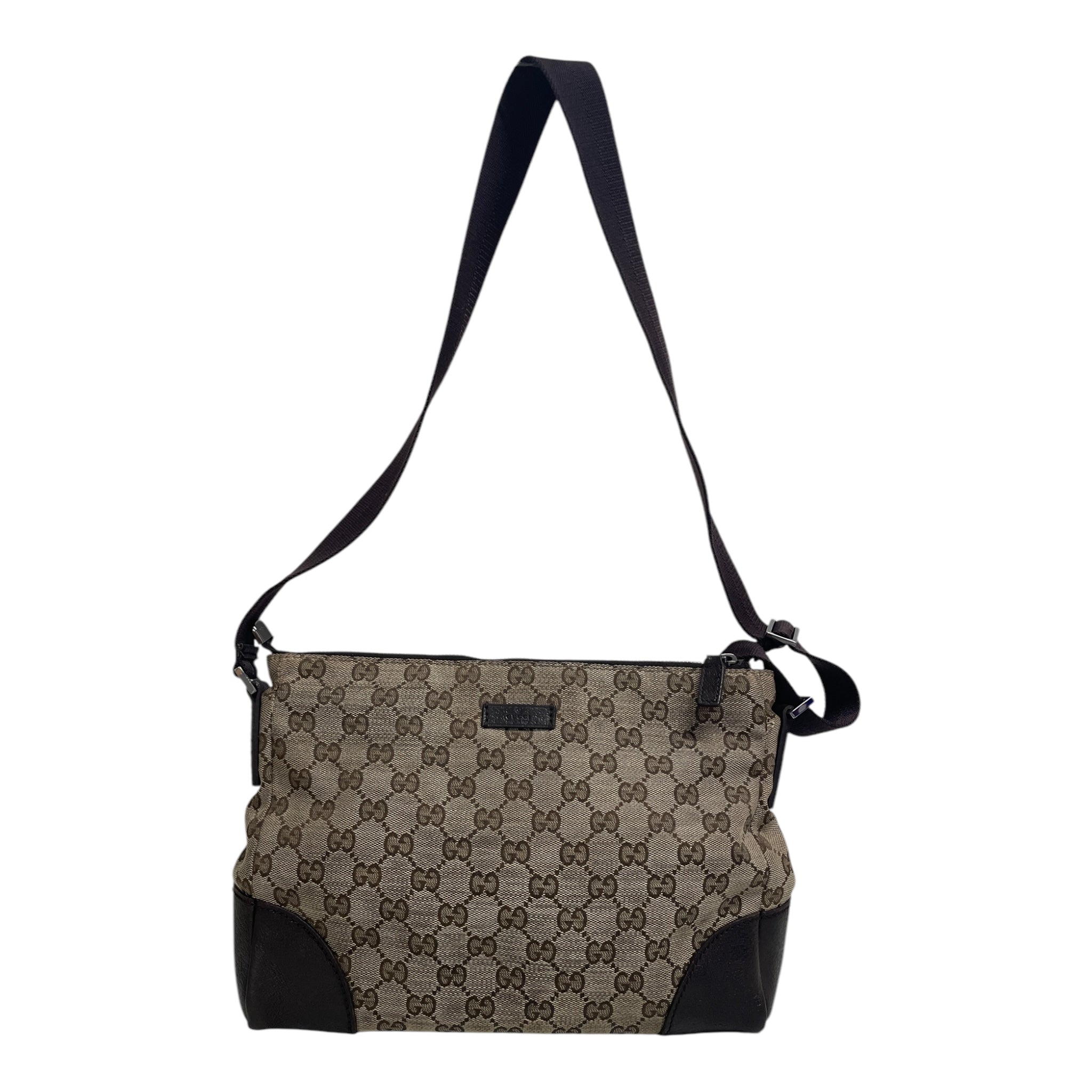 GUCCI/Hand Bag/Monogram/Nylon/CML/GG Canvas – 2nd STREET USA
