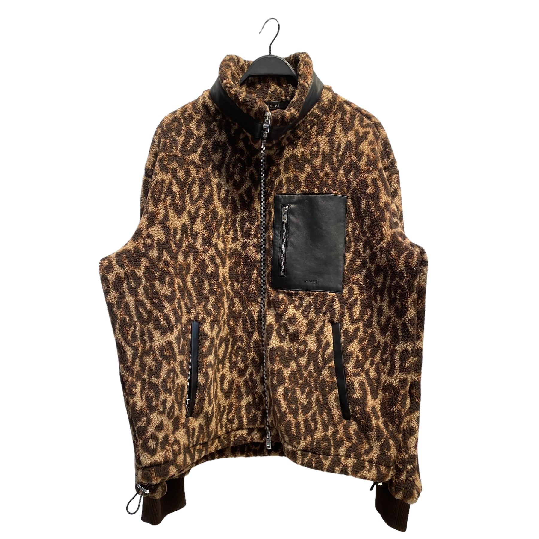 AMIRI/Fleece Jkt/XL/BRW/Animal Pattern/ – 2nd STREET USA