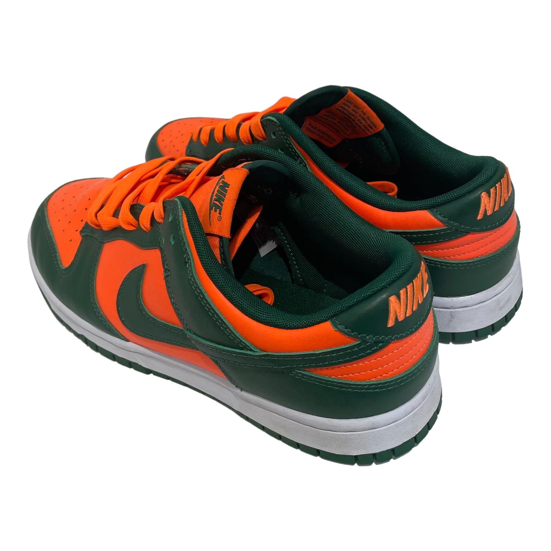 NIKE/Low-Sneakers/US 11/Leather/ORN/dunk low miami hurricanes – 2nd ...