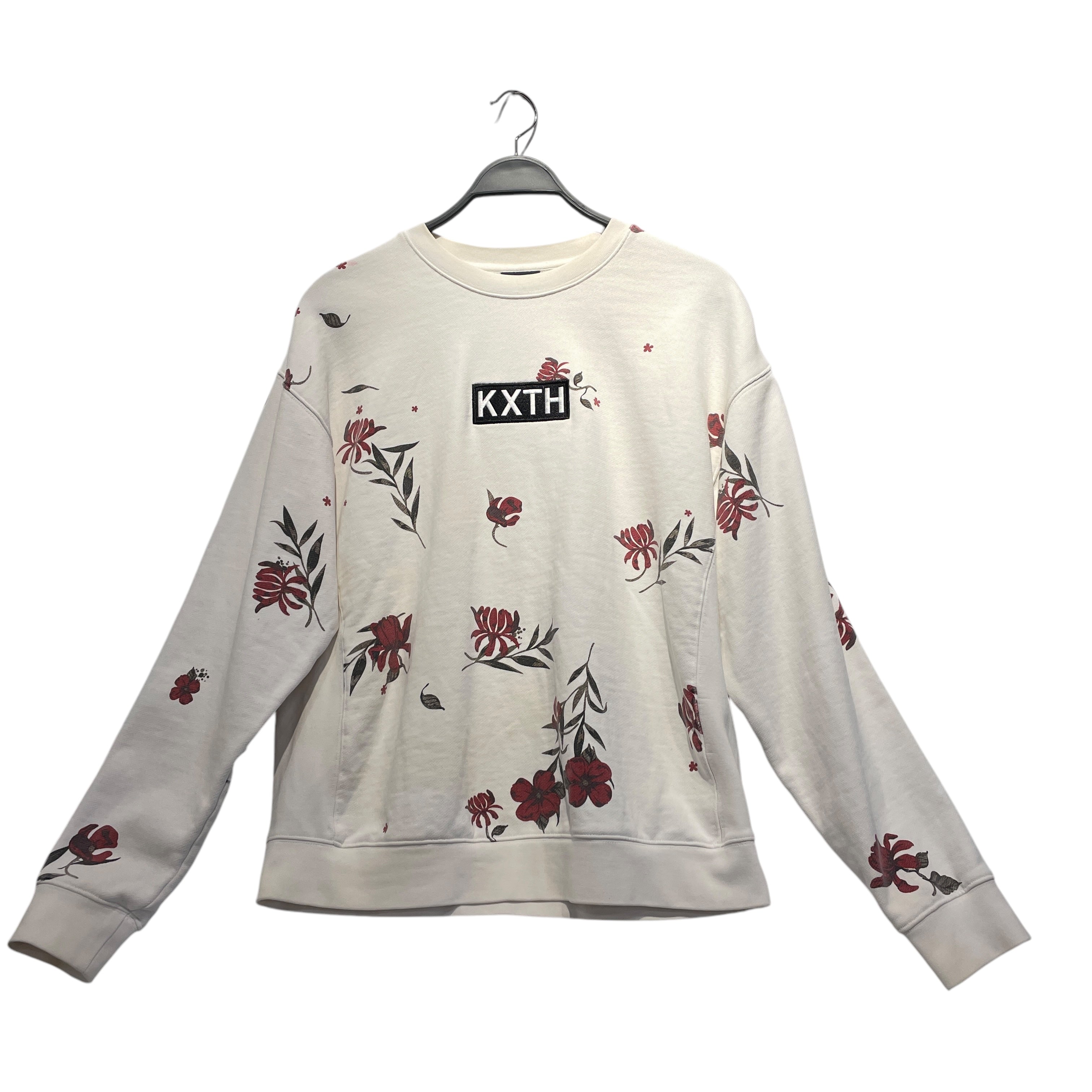 KITH/Sweatshirt/M/White/Cotton/Floral Pattern/KH2703 – 2nd STREET USA