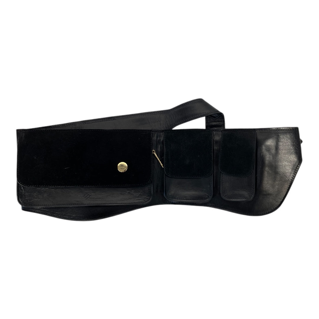 ASHYA/Fanny Pack/OS/Leather/BLK/Black Leather Belt Bag – 2nd STREET USA