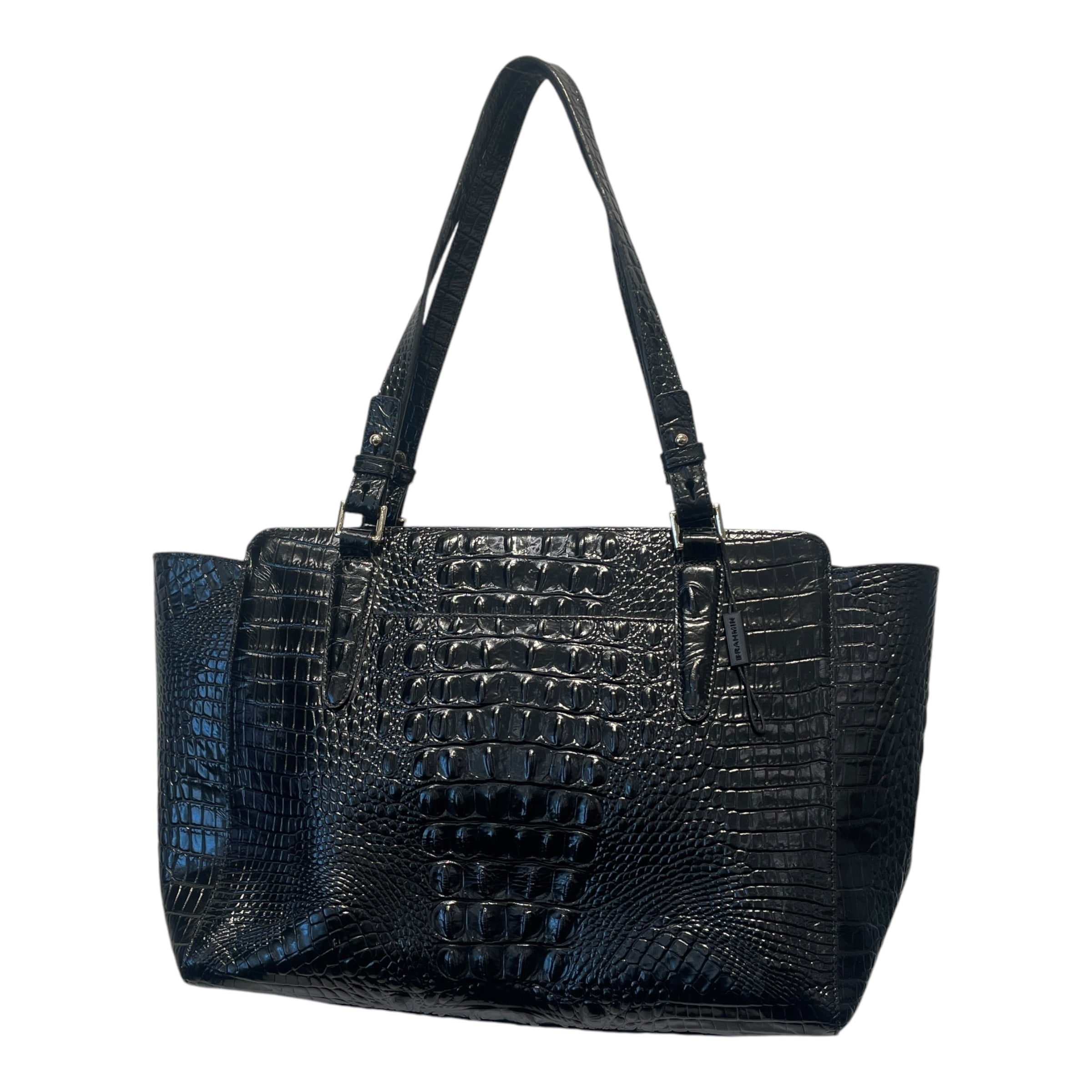 Brahmin/Hand Bag/Animal Pattern/Leather/BLK/ – 2nd STREET USA