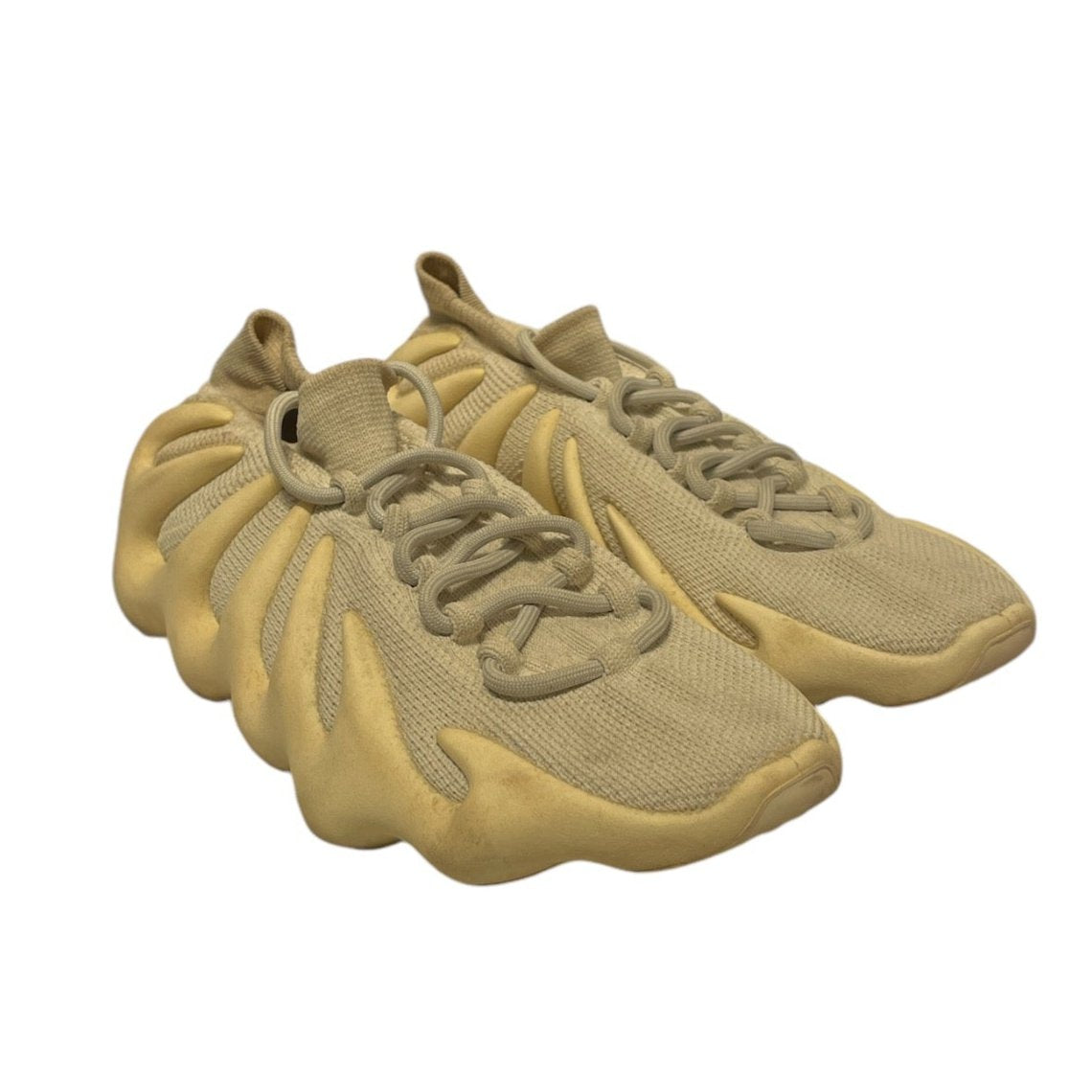 YEEZY/Low-Sneakers/US 10.5/Cotton/CRM/450 – 2nd STREET USA
