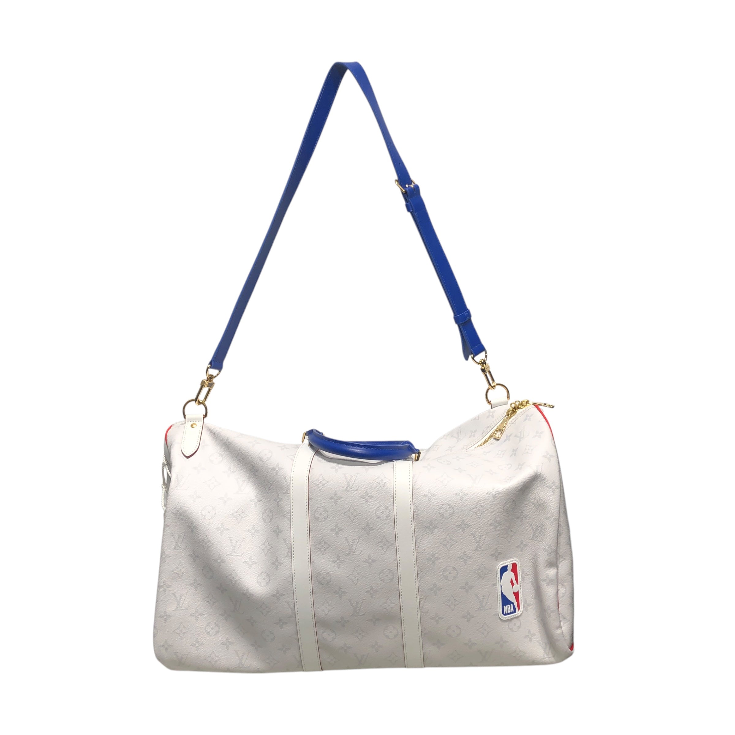 LOUIS VUITTON/NBA/Luggage/Monogram/Leather/WHT/NBA KEEPALL 55 – 2nd ...