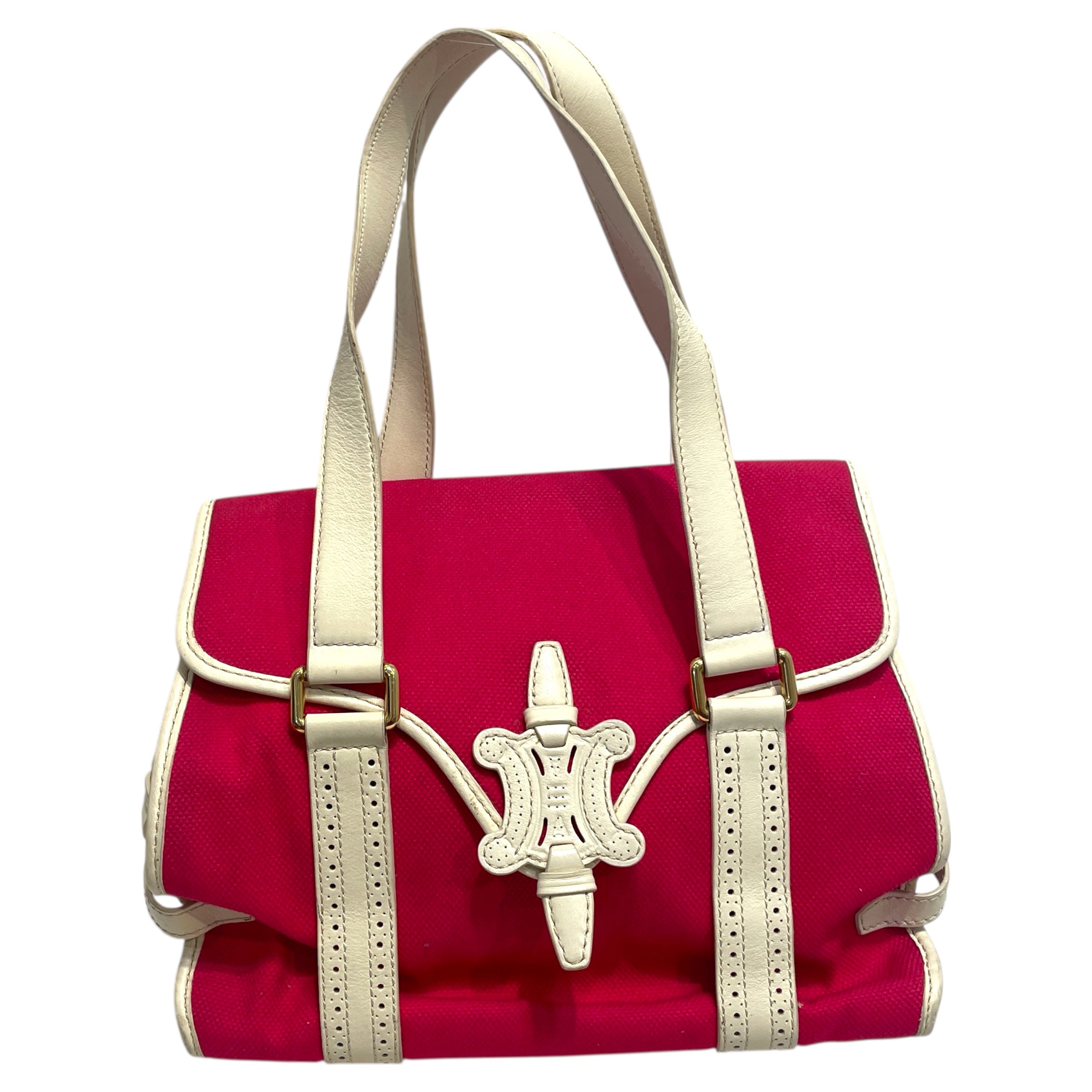 CELINE/Hand Bag/Cotton/PNK/Canvas Tote – 2nd STREET USA