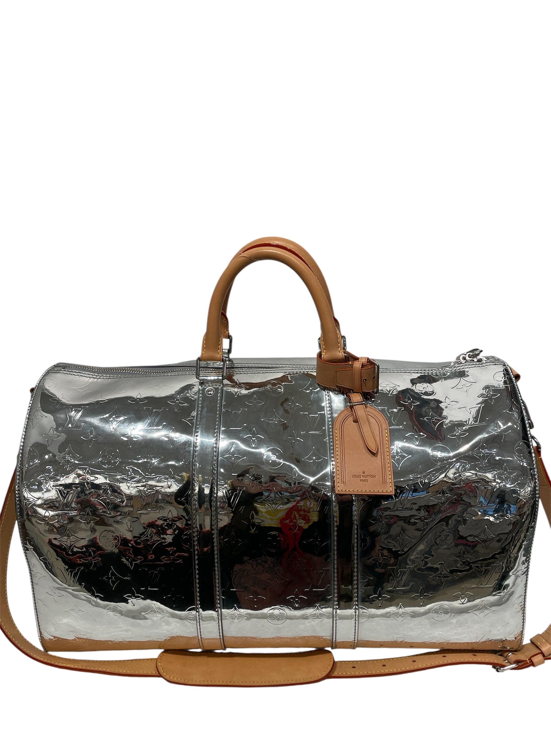LOUIS VUITTON/Luggage/OS/Monogram/SLV/Mongrm Mirror Keepall 40' – 2nd ...